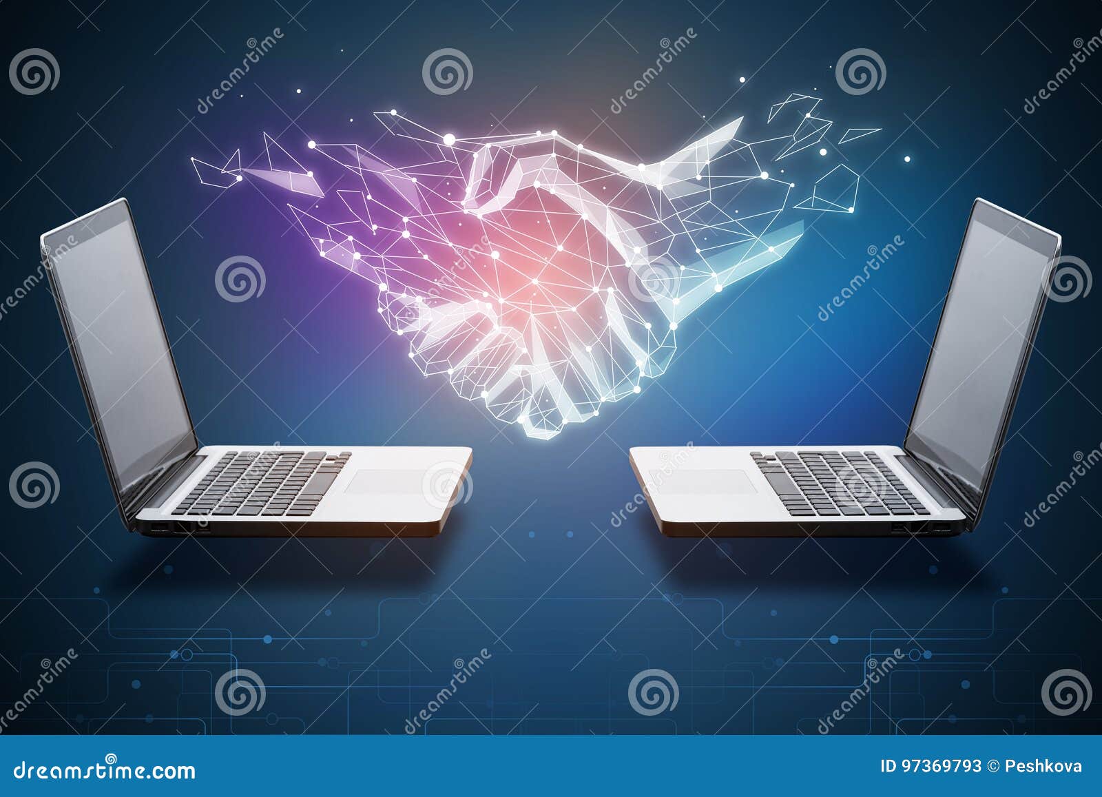 Technology, Innovation and Teamwork Concept Stock Illustration ...