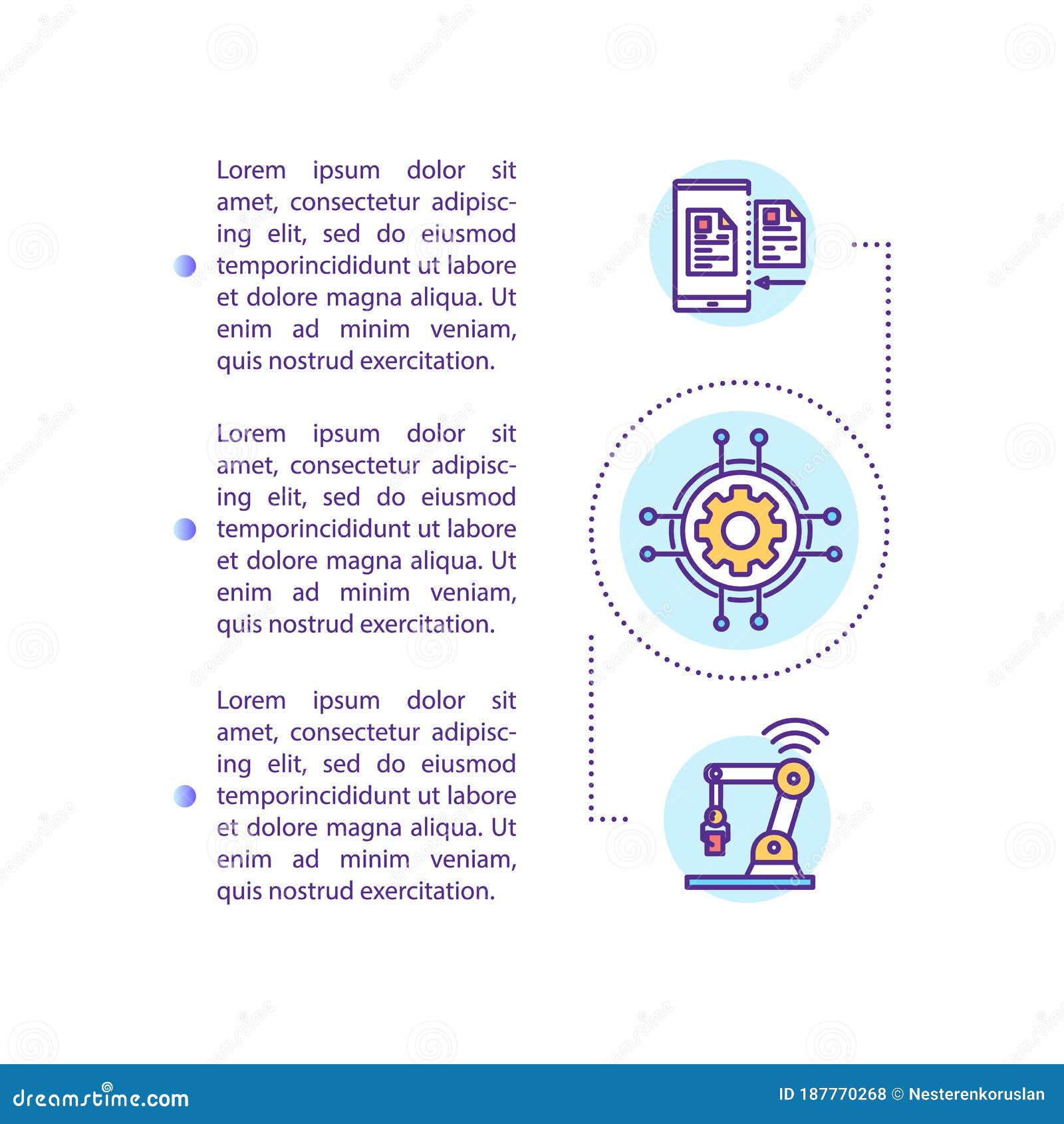 Technology Integration Concept Icon with Text Stock Vector ...