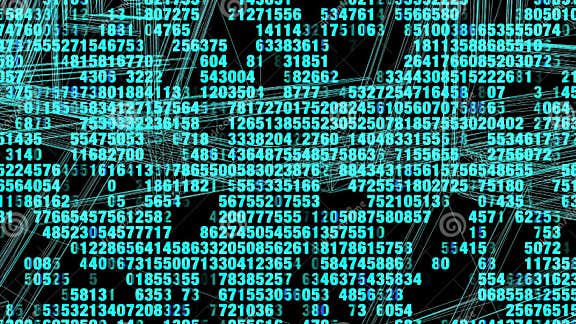 Technology Interface Computer Data Digital Screen Stock Illustration ...