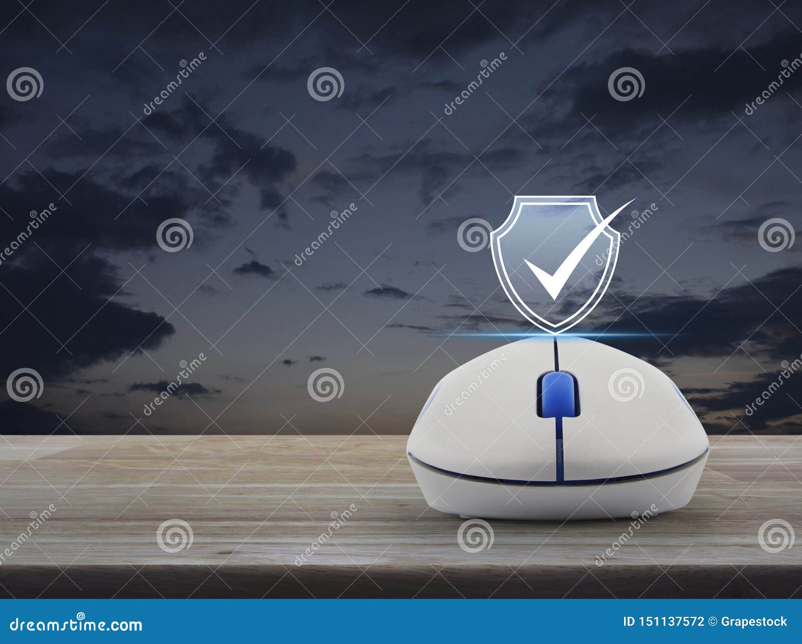 Technology Internet Cyber Security and Anti Virus Concept Stock Photo ...
