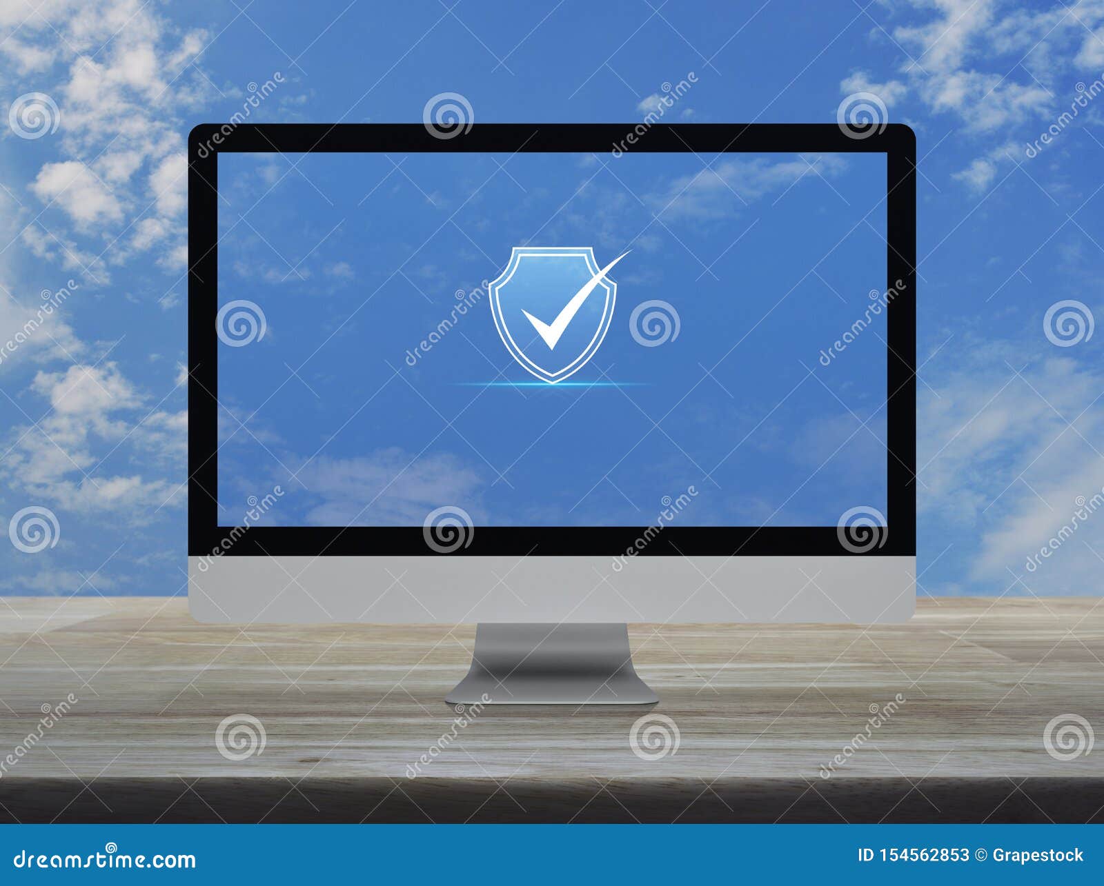 Technology Internet Cyber Security and Anti Virus Online Concept Stock ...