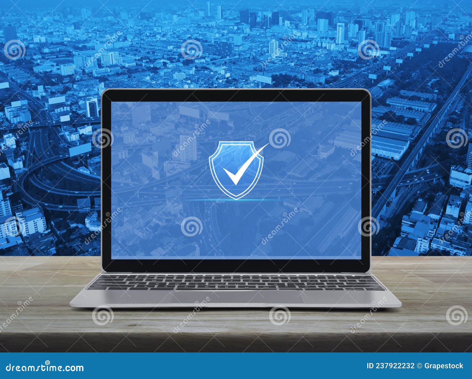 Technology Internet Cyber Security and Anti Virus Online Concept Stock ...