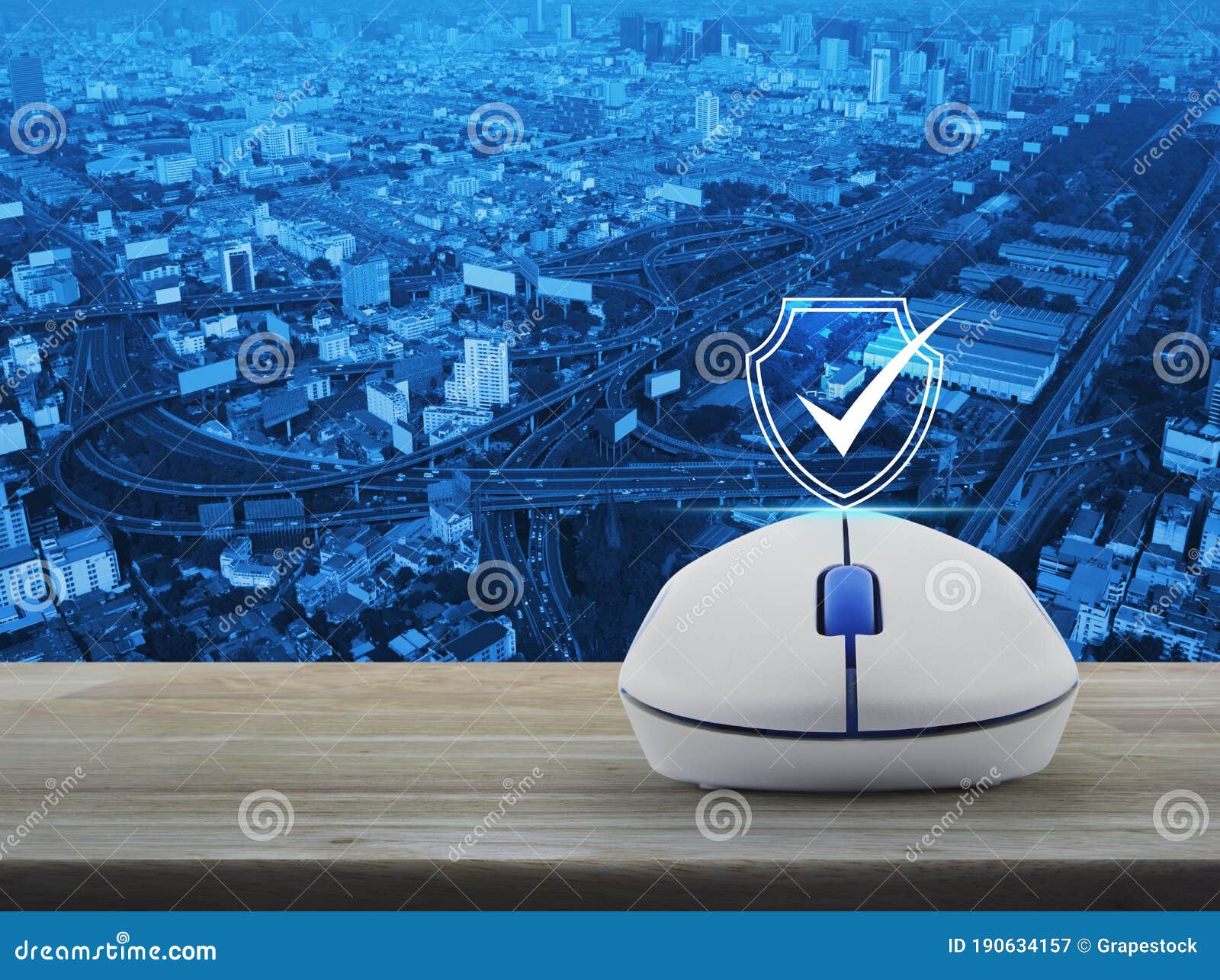 Technology Internet Cyber Security and Anti Virus Online Concept Stock ...