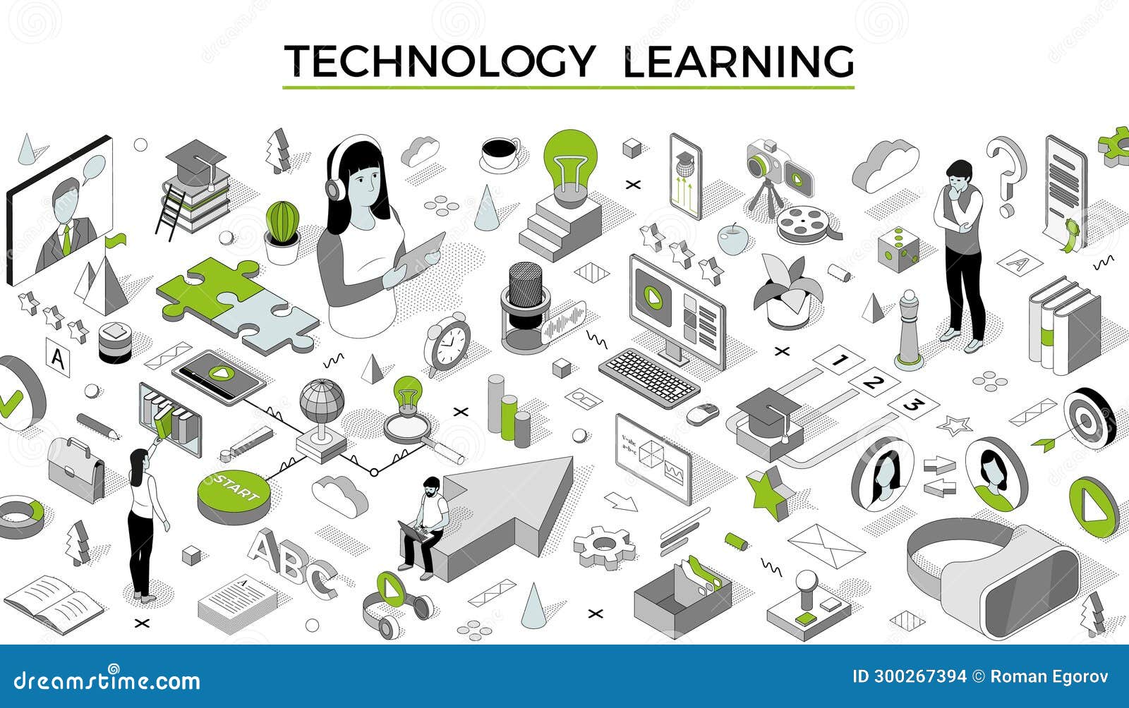 Technology Learning. Isometric Training. Education Course. University ...