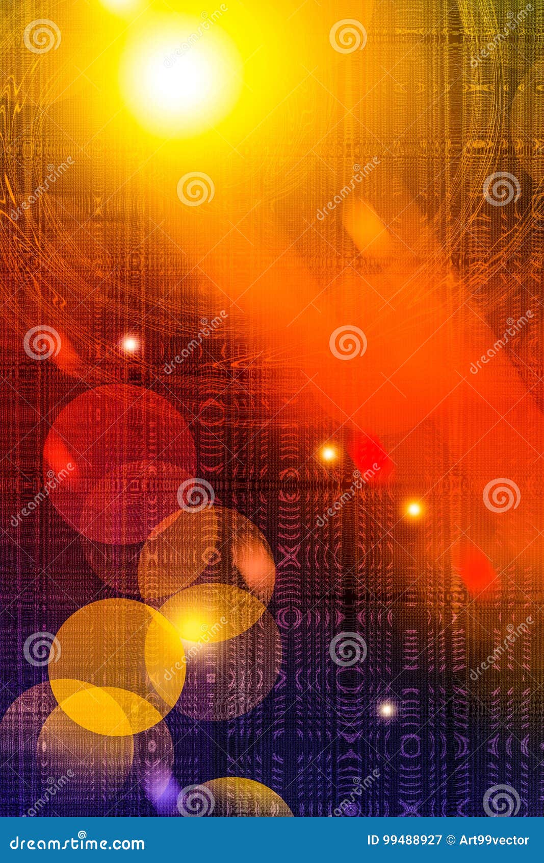 Technology and Light Effects Backgrounds Abstract Stock Illustration ...