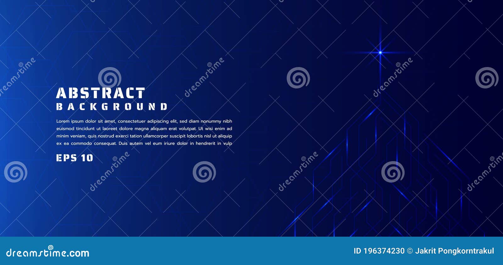 Technology Line Design Light Data Flow Abstract Background Stock Vector ...