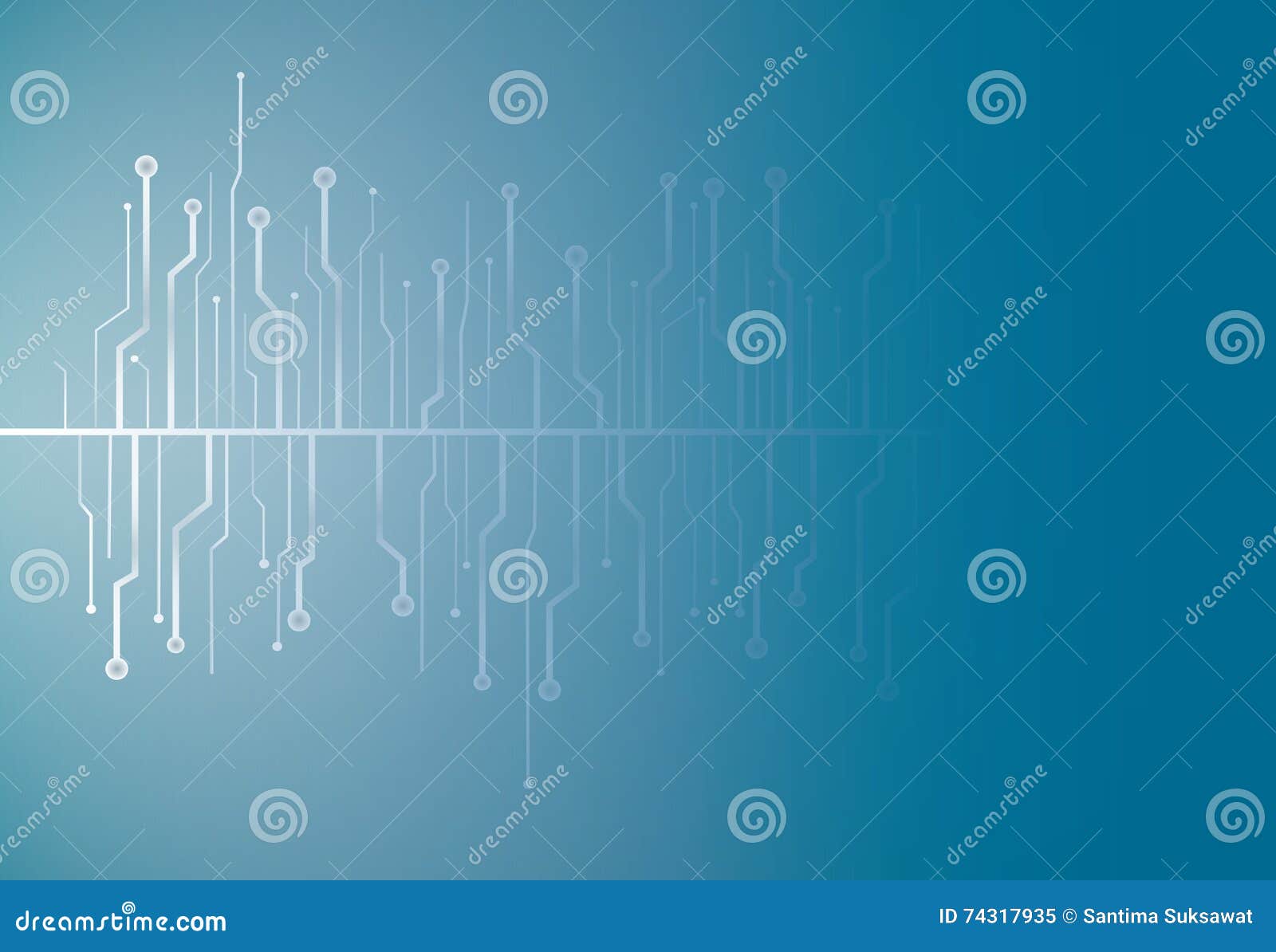 Technology Line Symbol Abstract Background Vector Stock Vector ...