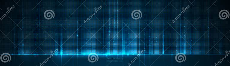 Illustration Element with Light, Line Pattern, Space, Dot, Geometric ...