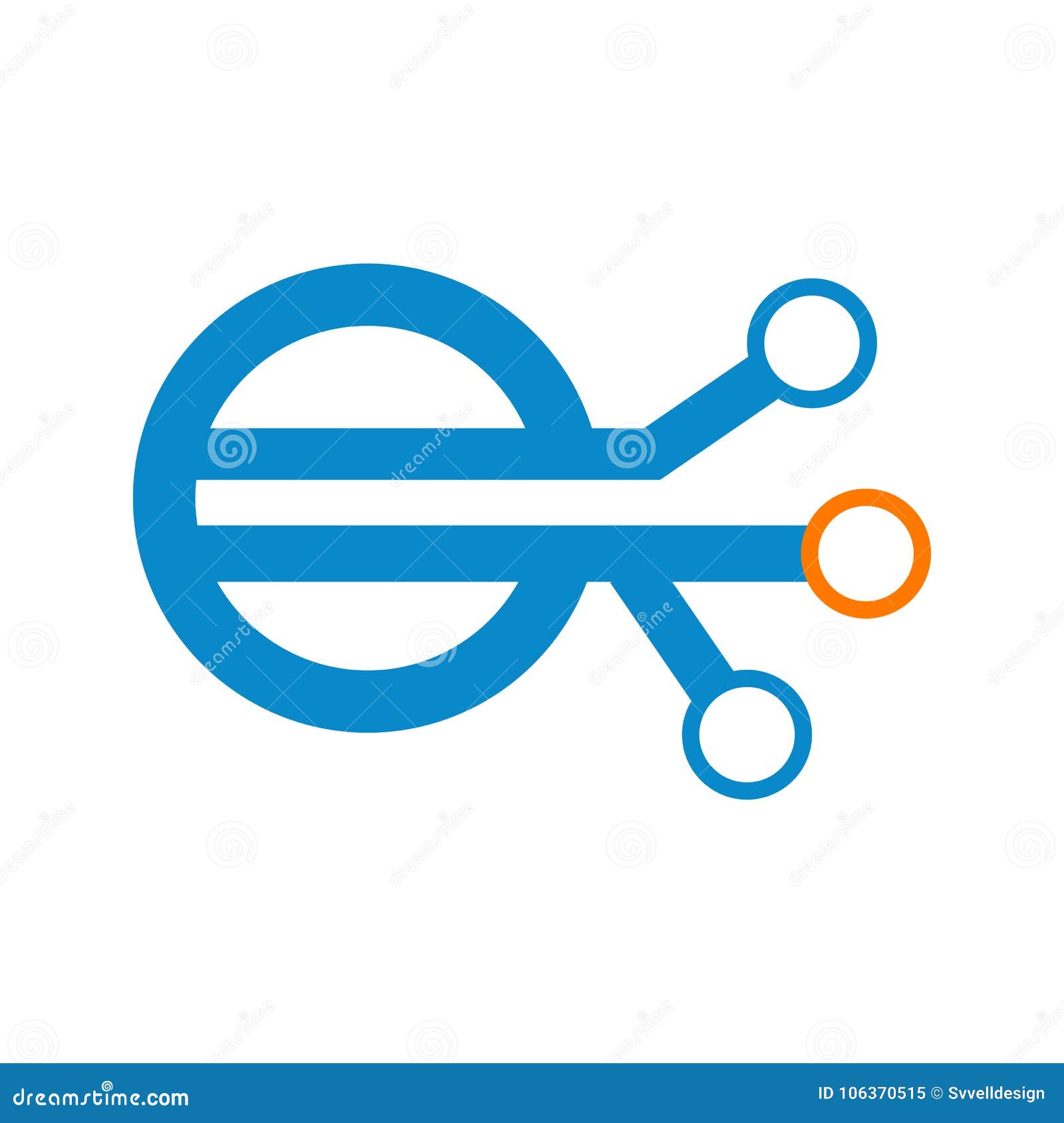 Technology Linked Connection Network Logo Vector Graphic Stock Vector ...