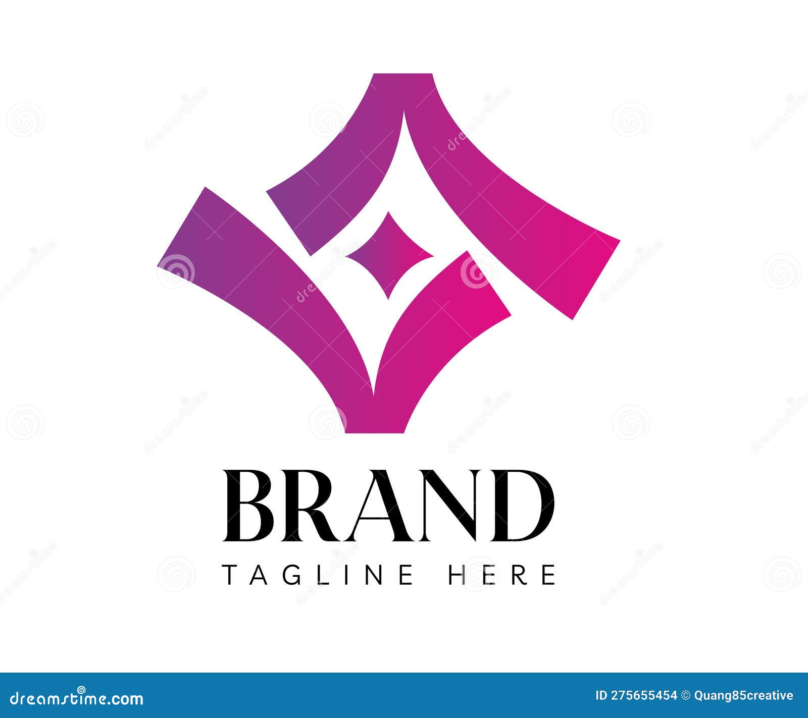 Letter V Logo Design. Double Arrows Connected Logo, Concept of ...