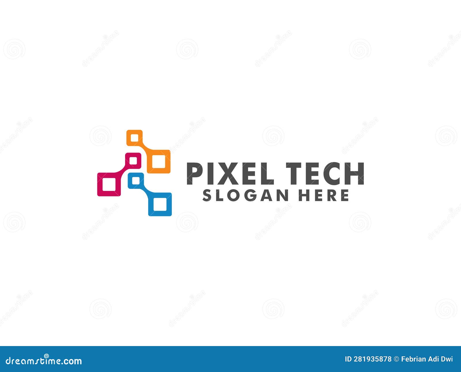 Technology Logo Vector, Abstract Tech Logo Design Template Stock Vector ...
