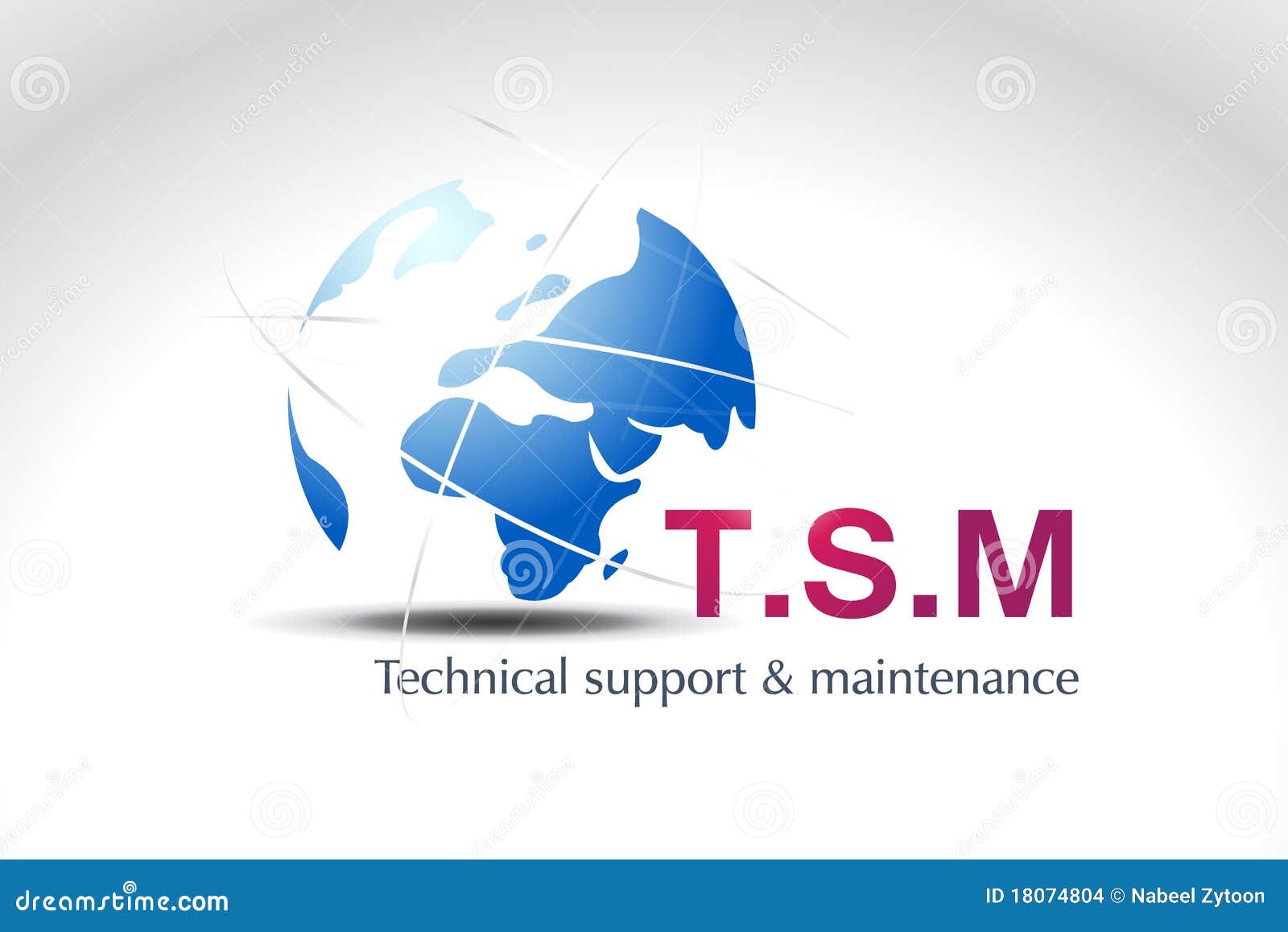 Technology Logo Design stock vector. Illustration of project - 18074804