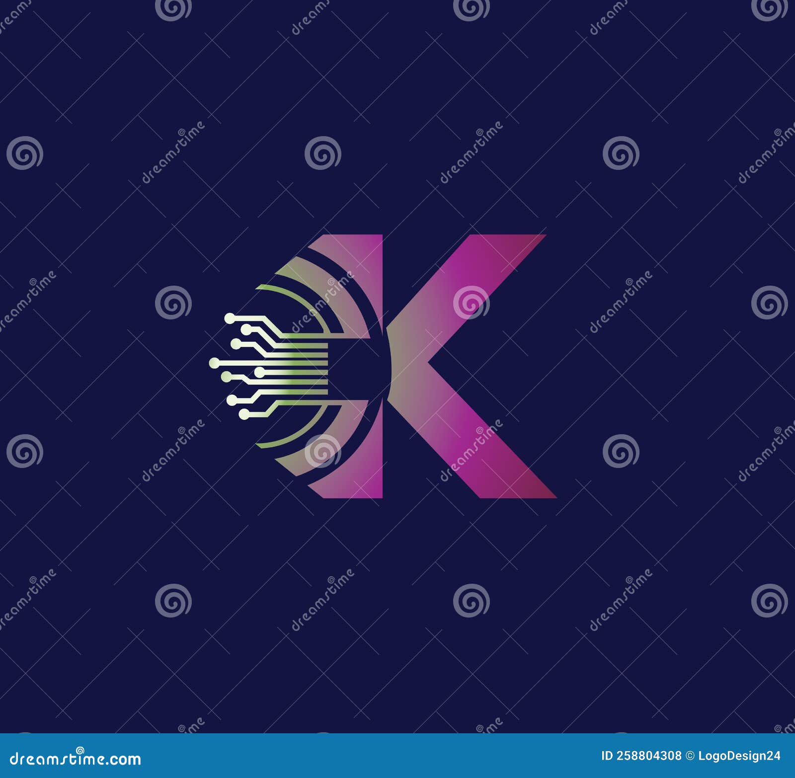 K Letter Technology Logo Design. with Communication Service. Modern ... K Letter Technology Logo Design. with Communication Service. Modern ...