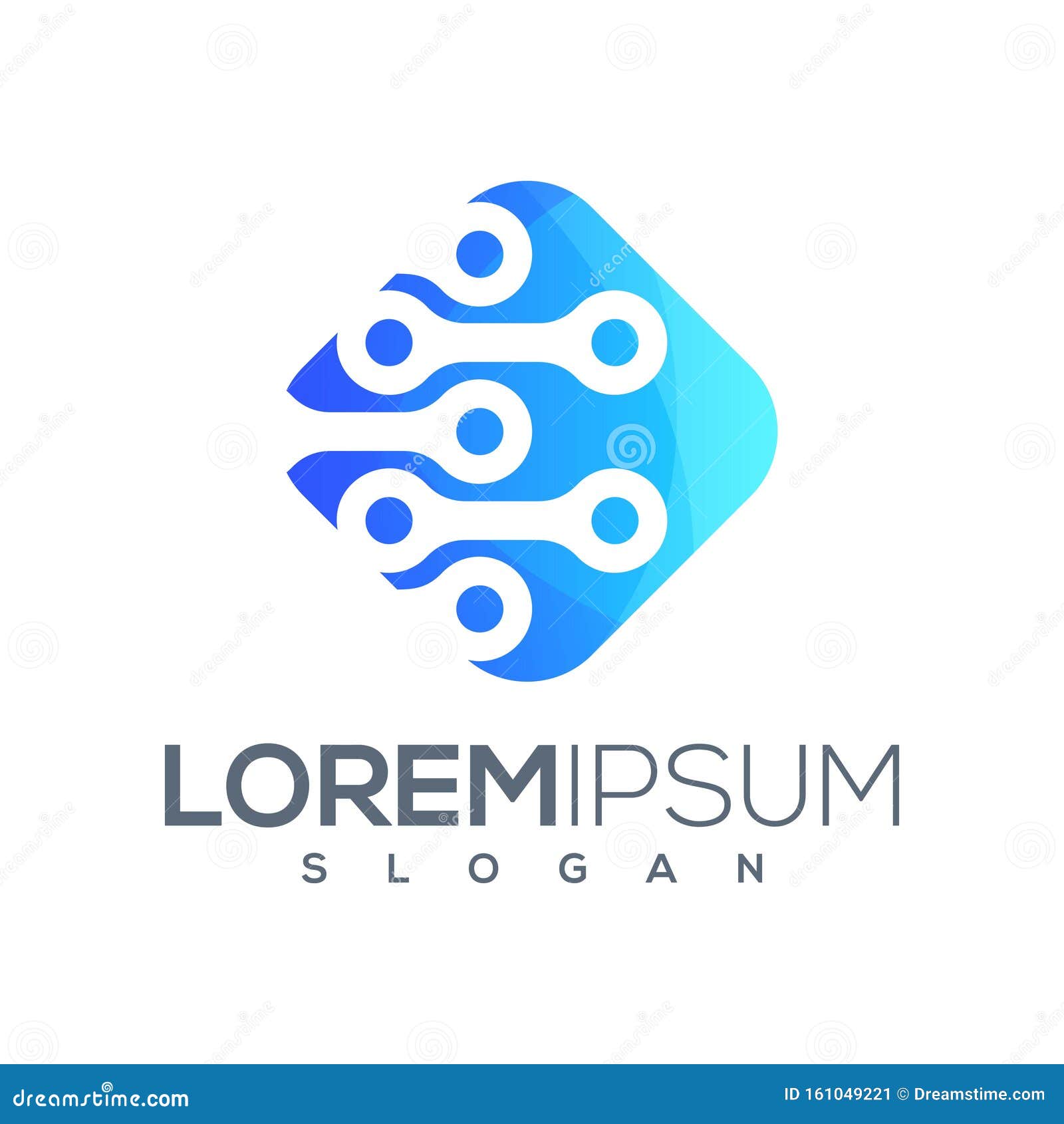 Technology Logo Design Ready To Use Stock Vector - Illustration of line ...