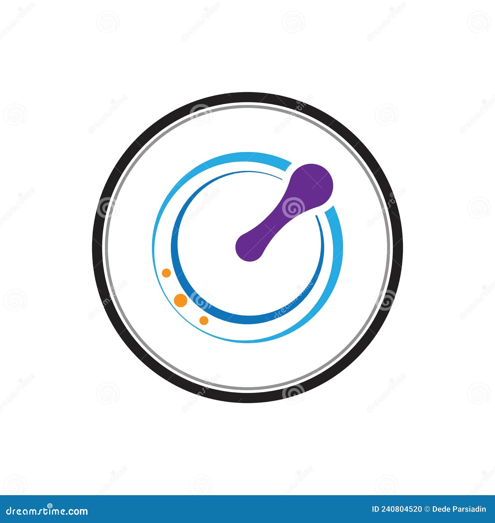 Technology Logo Design Vector Stock Vector - Illustration of isolated ...