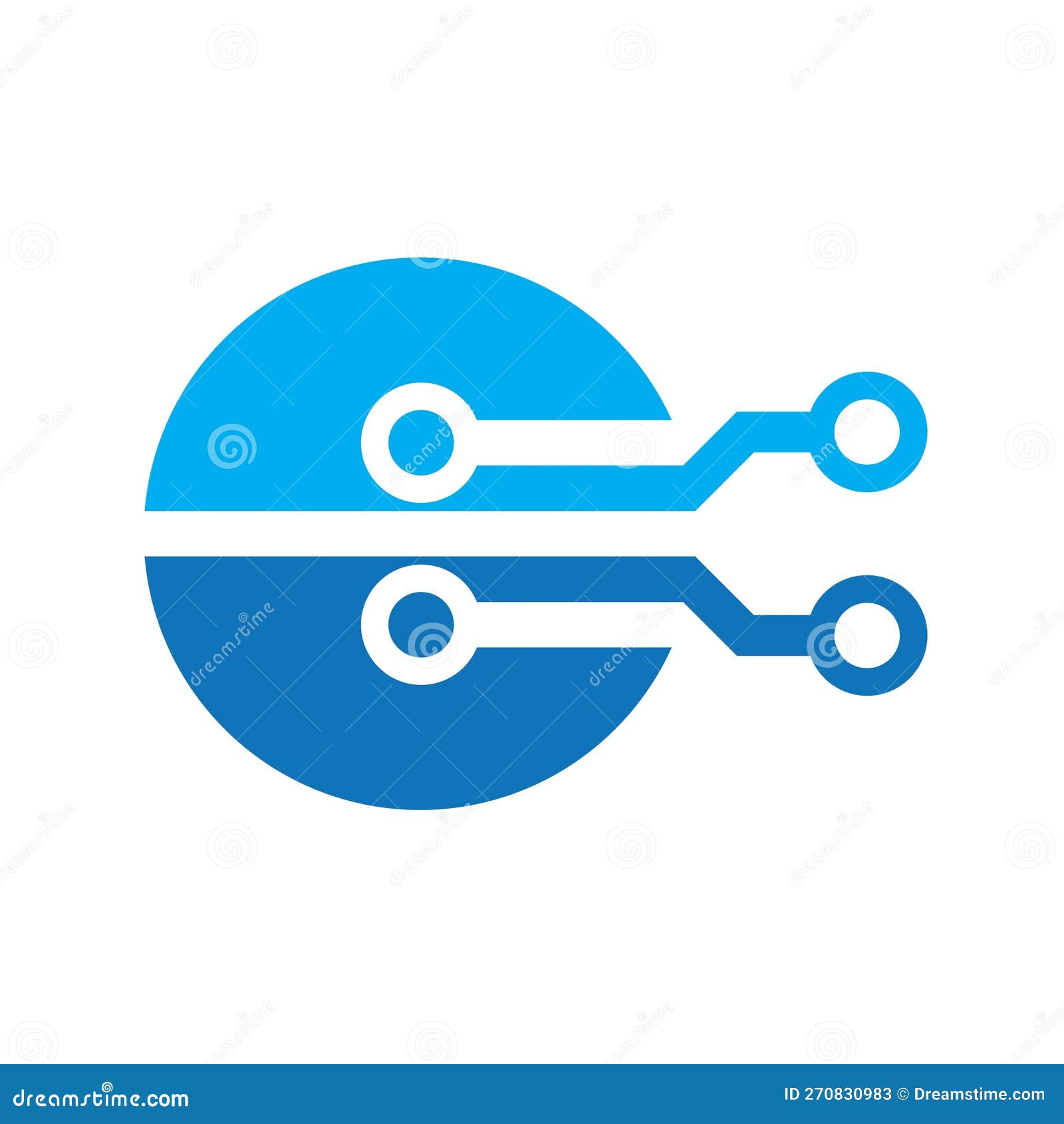 Technology Logo Images Illustration Stock Vector - Illustration of ...