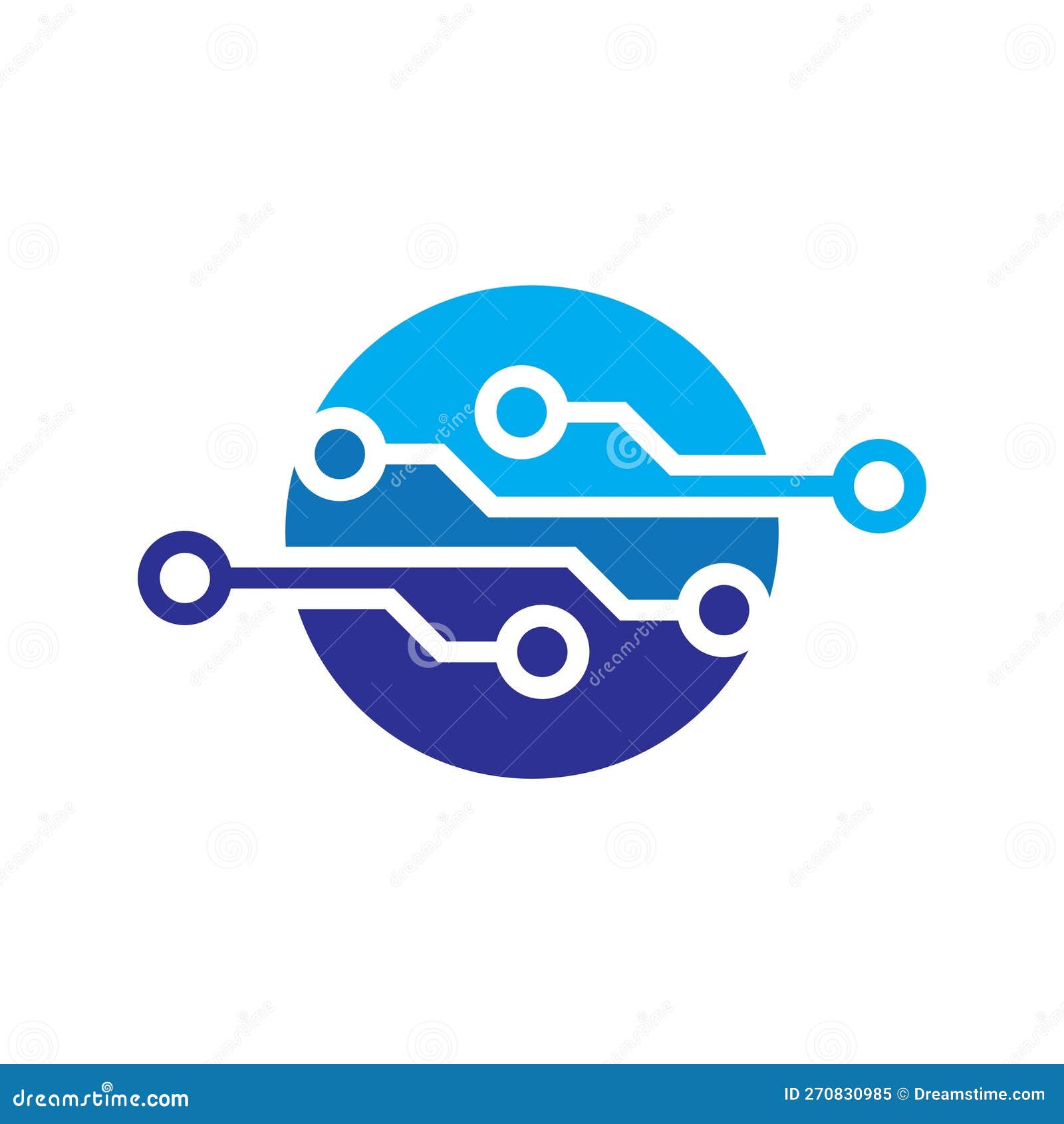 Technology Logo Images Illustration Stock Vector - Illustration of icon ...