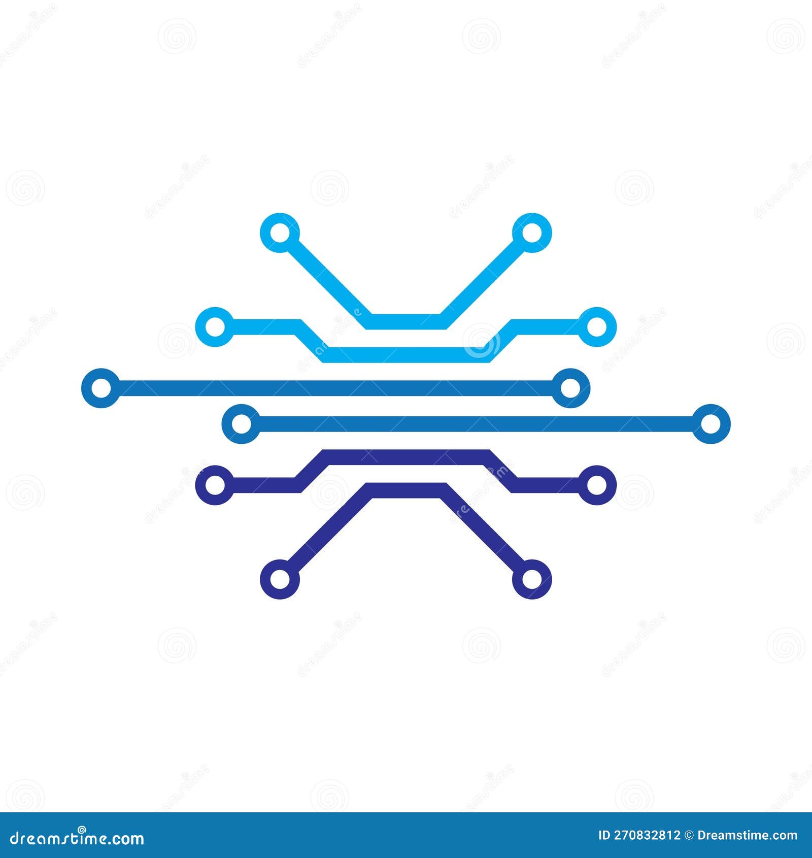 Technology Logo Images Illustration Stock Vector - Illustration of ...