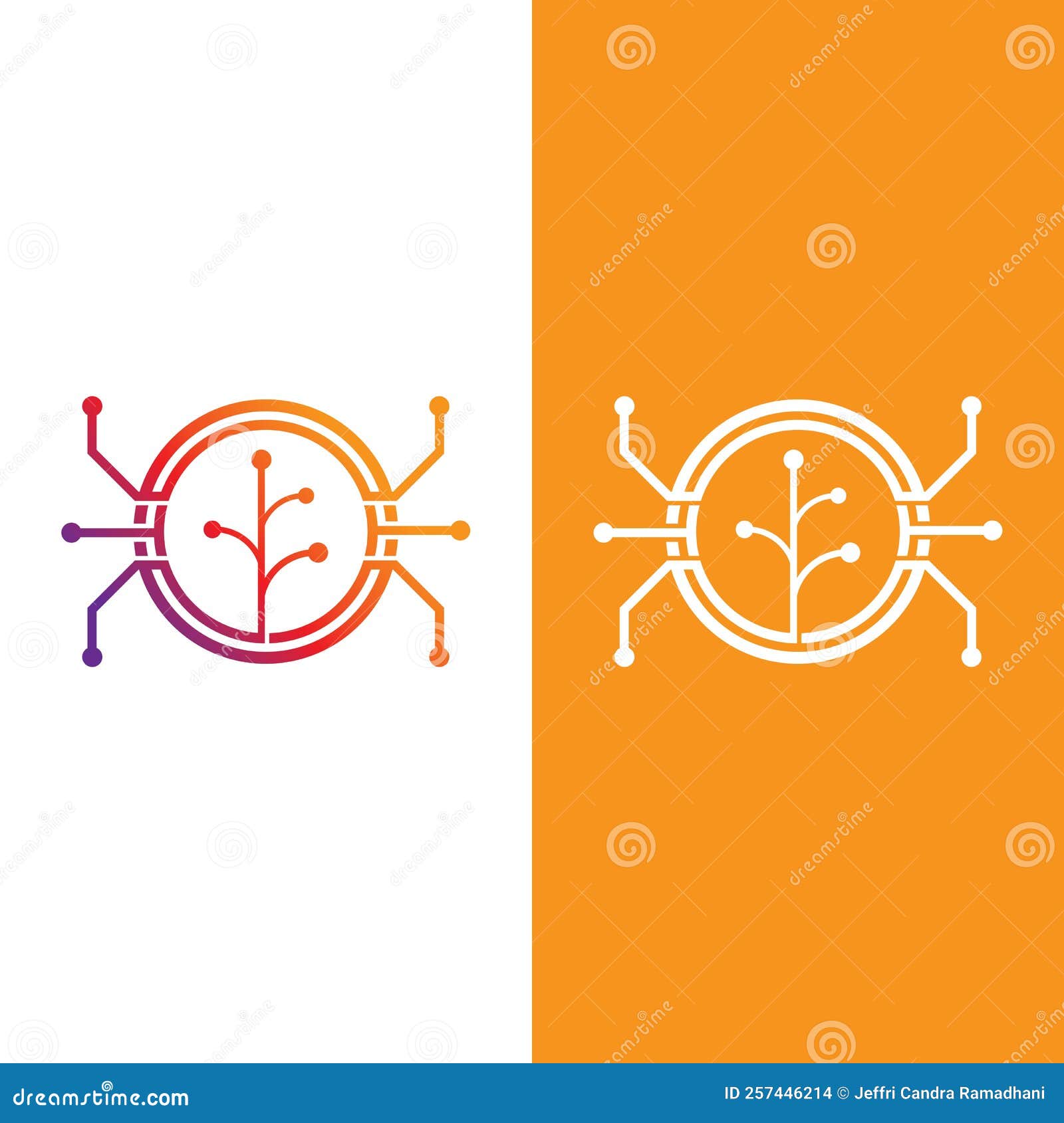 Technology Logo Images Illustration Design Stock Vector - Illustration ...
