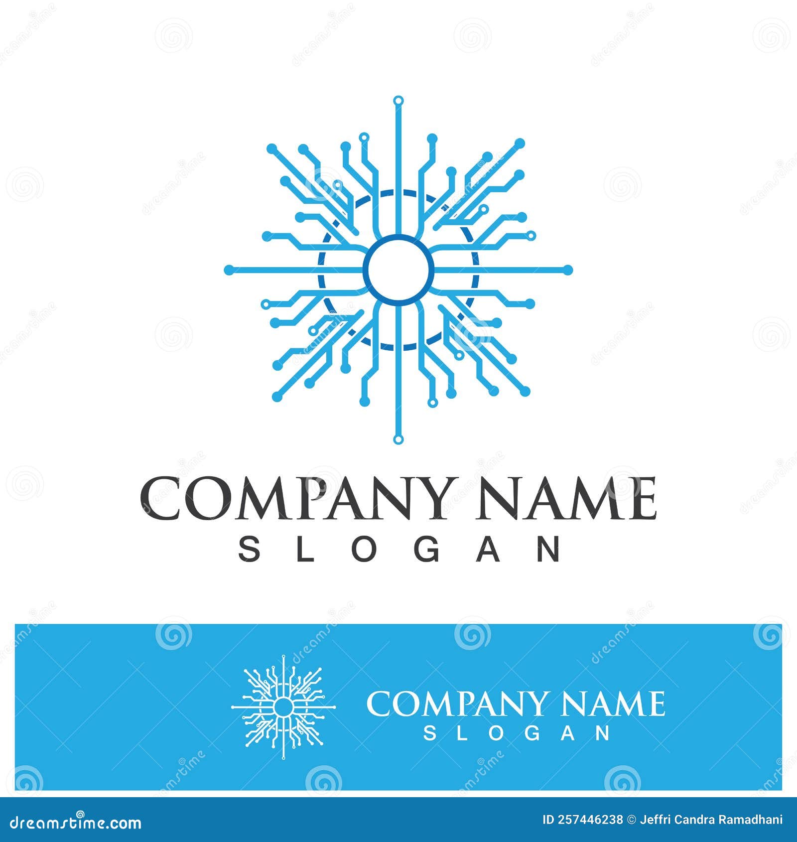 Technology Logo Images Illustration Design Stock Vector - Illustration ...