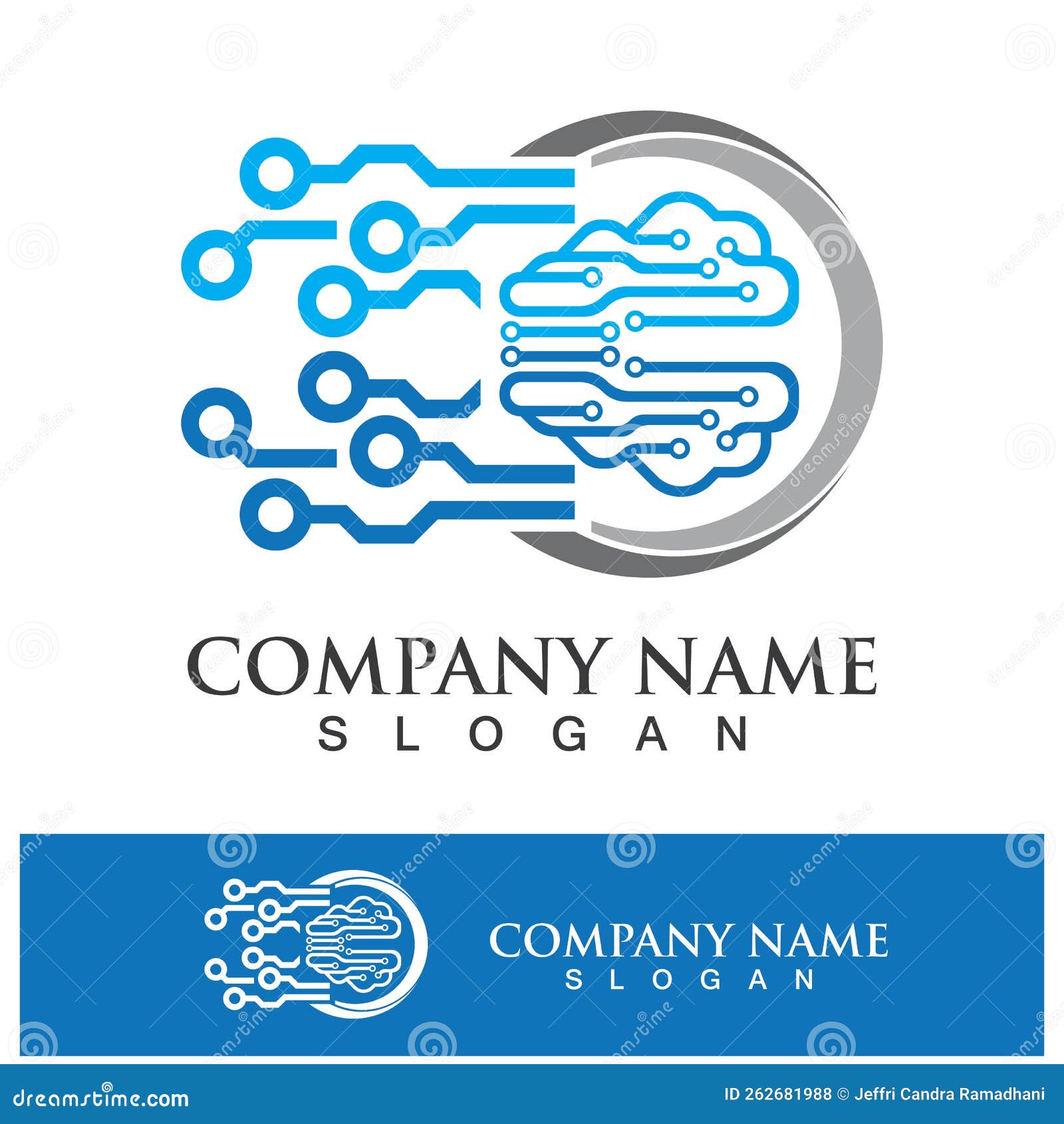 Technology Logo Images Illustration Design Stock Vector - Illustration ...