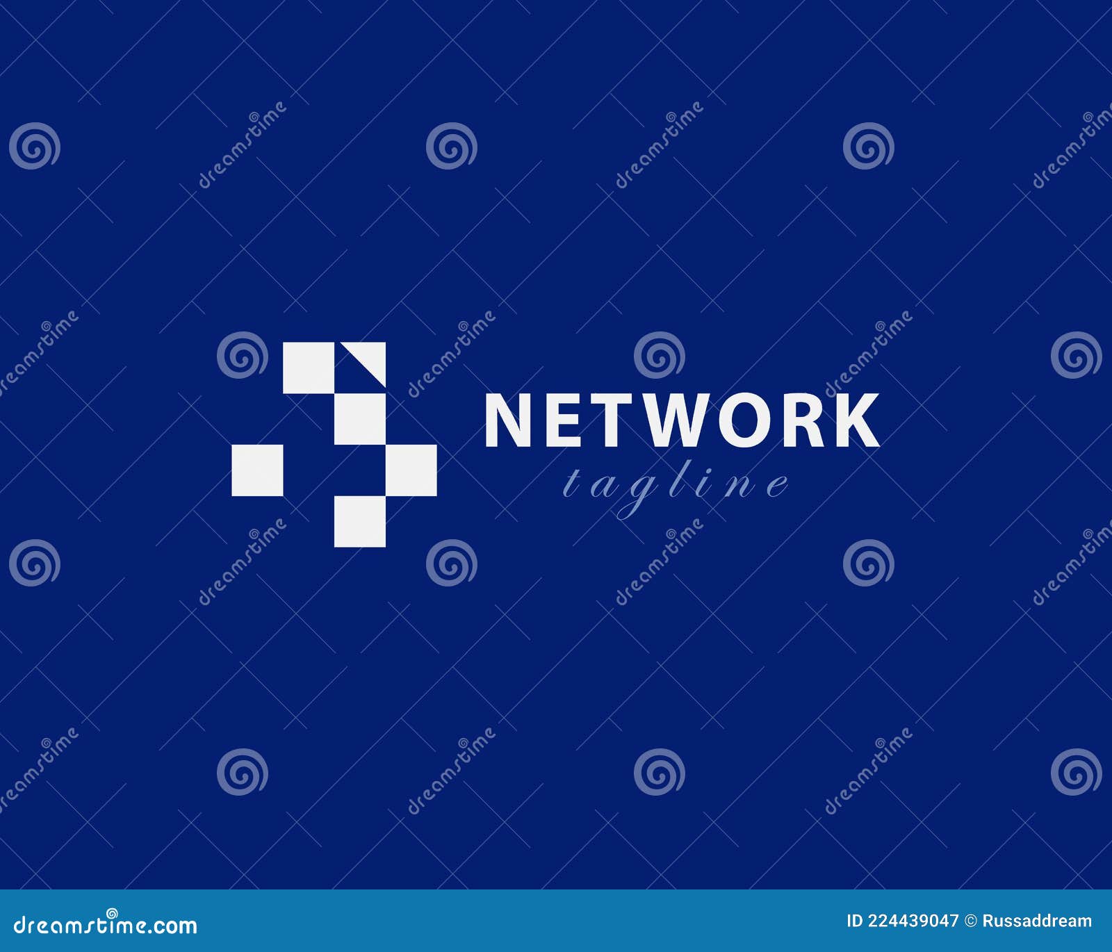 Technology and Network stock vector. Illustration of monogram - 224439047