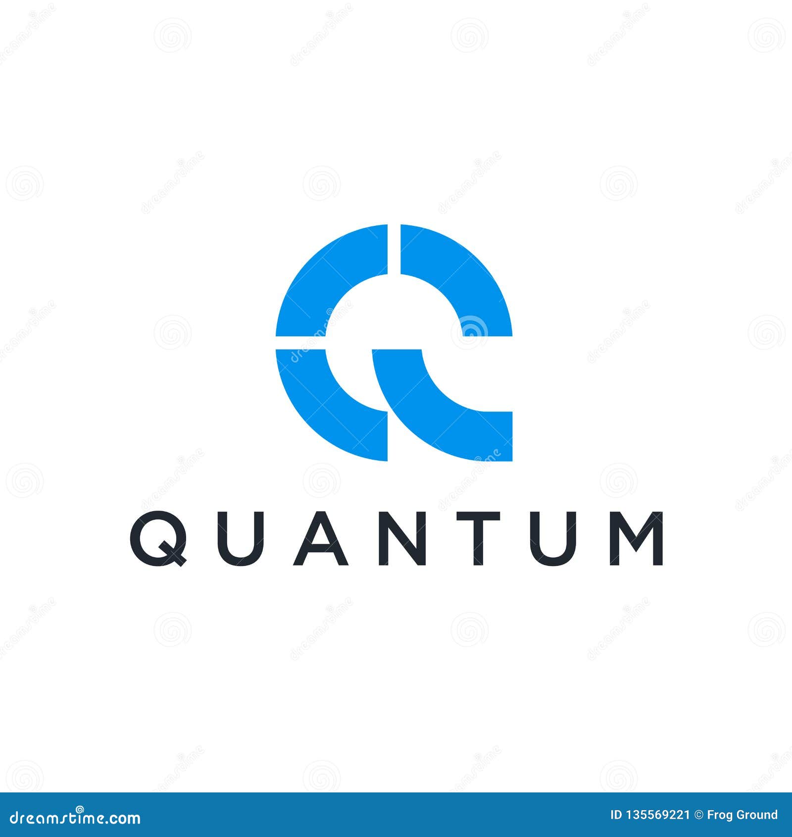 Technology Logo Simple Tech Design. Vector Creative Abstract Circle ...