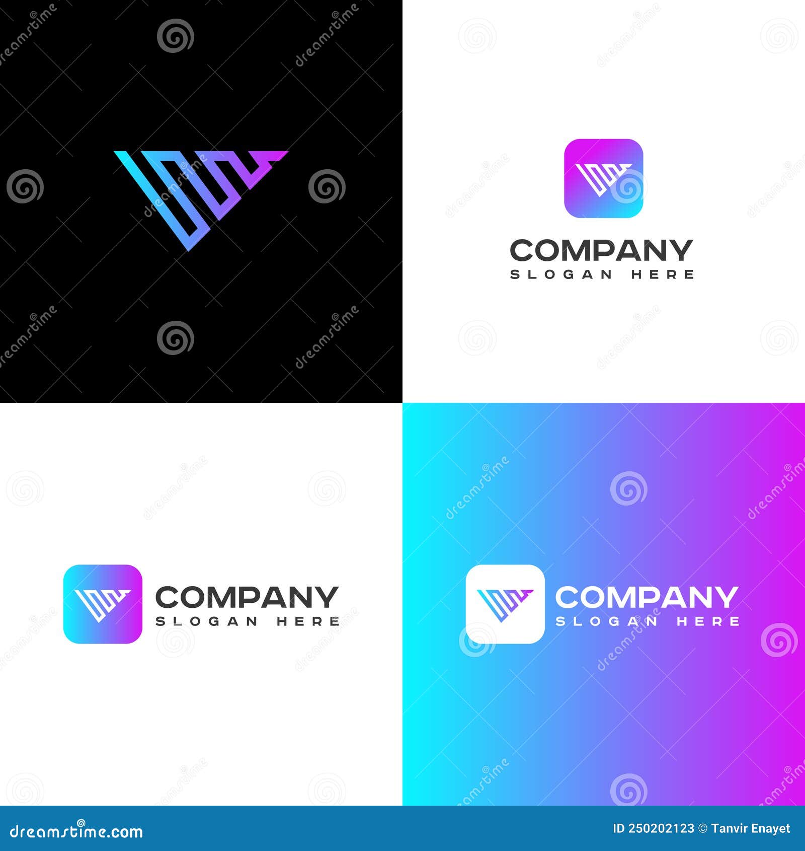 Technology Logo Simple Tech Design. Vector Creative Abstract Icon ...