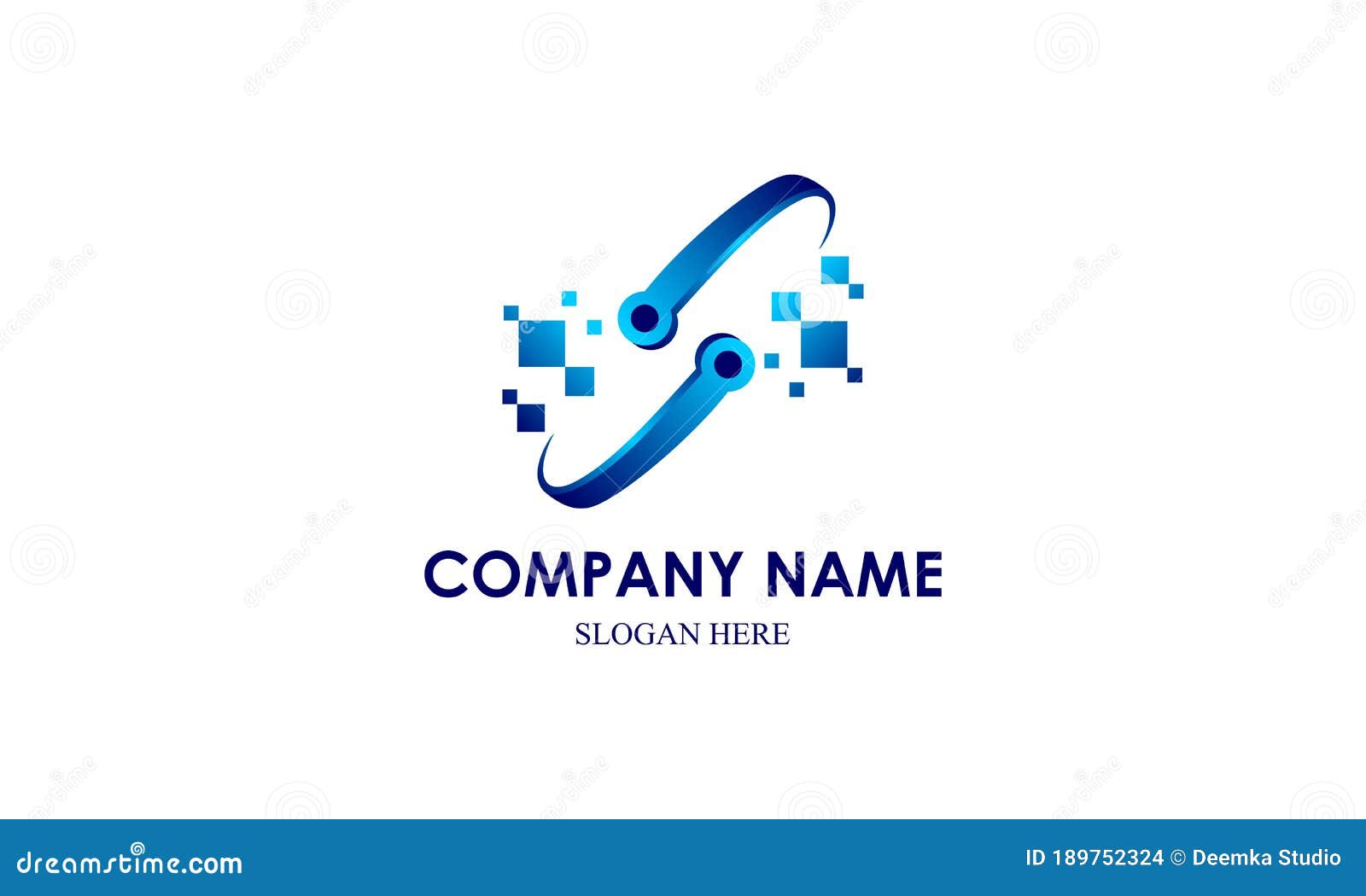 Technology Logo, Solution Technology Concept Logo Stock Vector ...