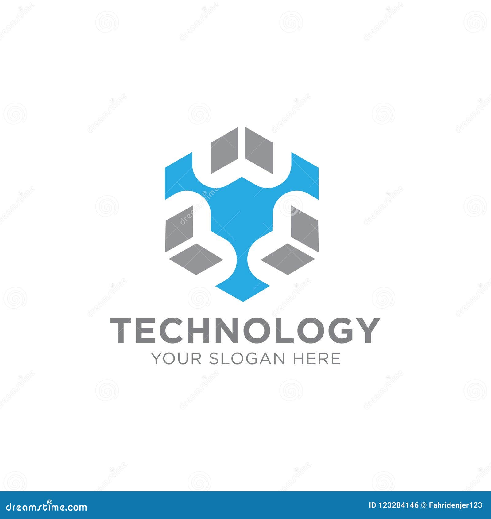 Creative Abstract Technology Concept Logo Design Template Stock Vector - Illustration of element ...