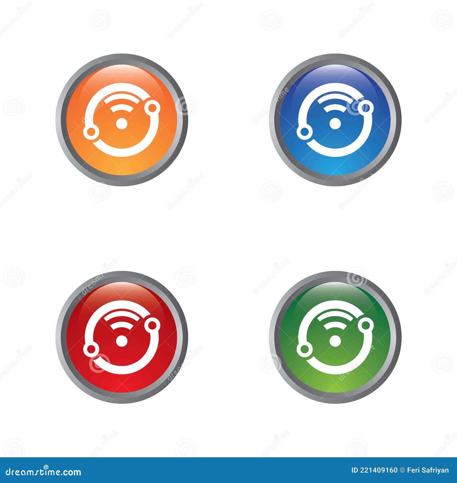 Technology logo icon set stock vector. Illustration of electronics ...