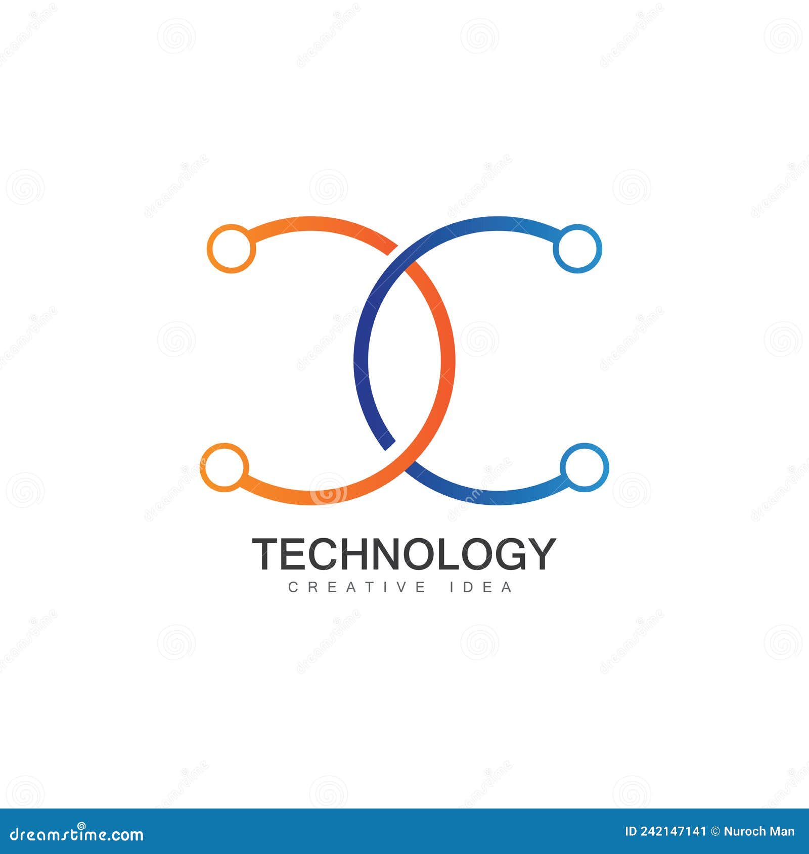 Technology Logo Template Vector Illustration. Stock Vector ...