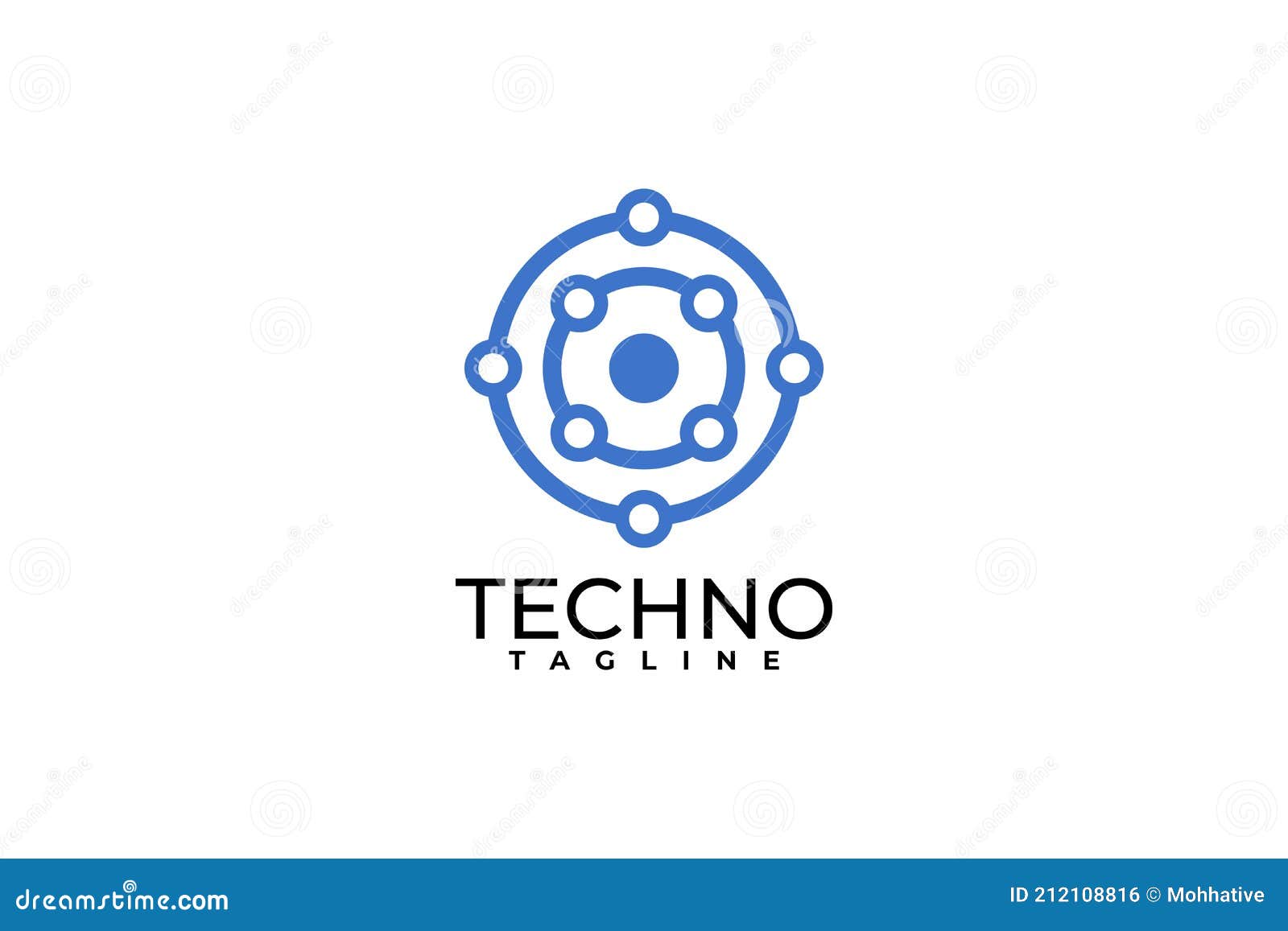 Technology Logo Vector. Science Symbol Stock Vector - Illustration of ...