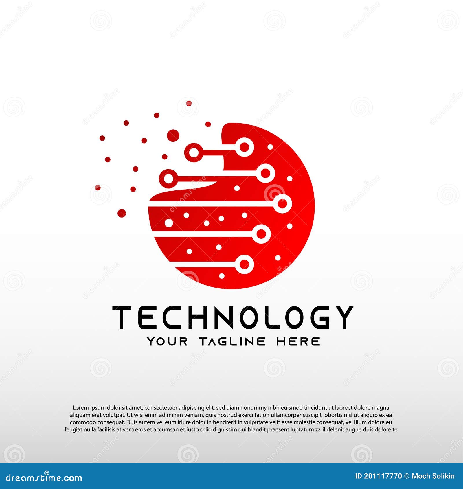 Technology Logos, Future Technology Icons, Circuits with Line Styles ...