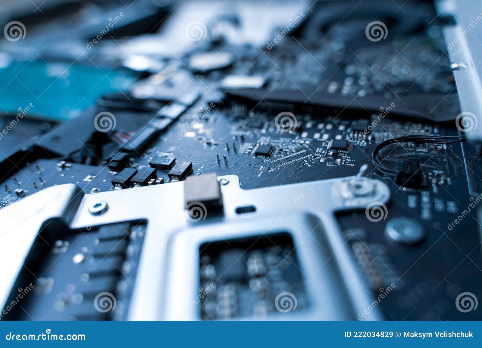 Technology Maintenance Hardware from Man Engineer. Repair Computers ...