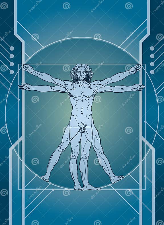 Technology and Man editorial image. Illustration of person - 20867250