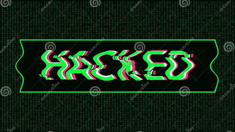 Technology Matrix Background. Cyber Security with Falling Numbers on Screen. Vector Binary Code ...