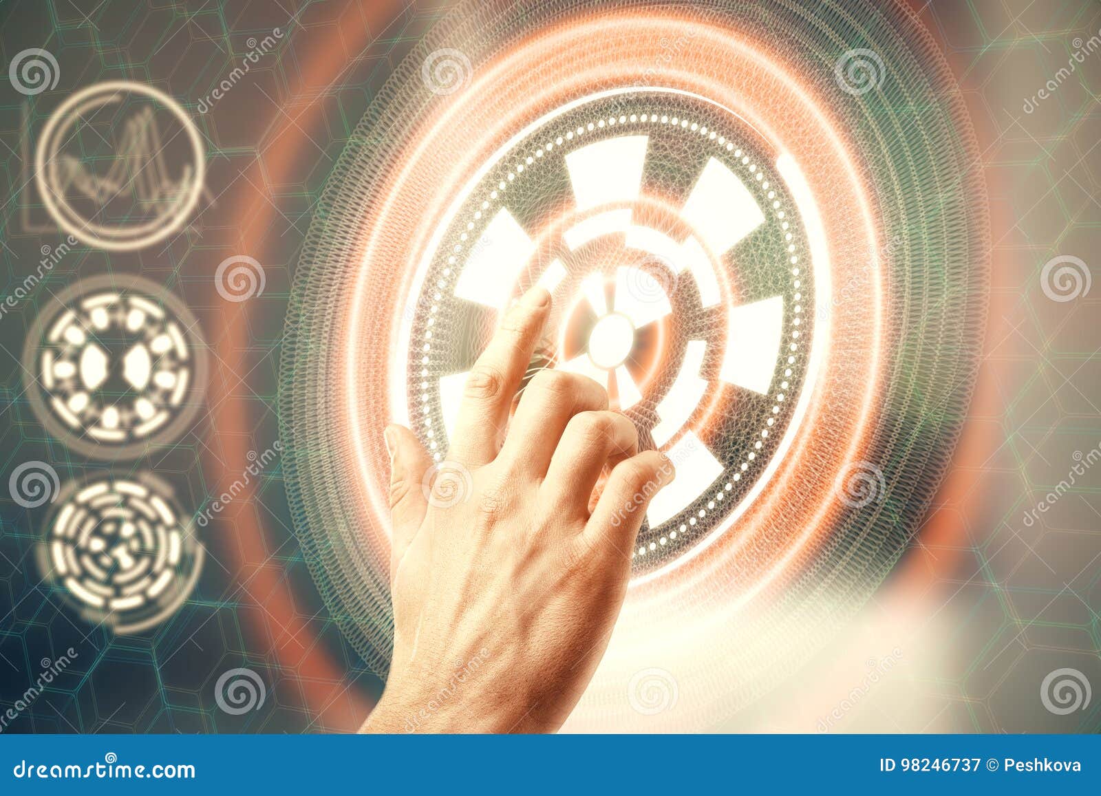 Technology, Media and Business Concept Stock Image - Image of finance ...