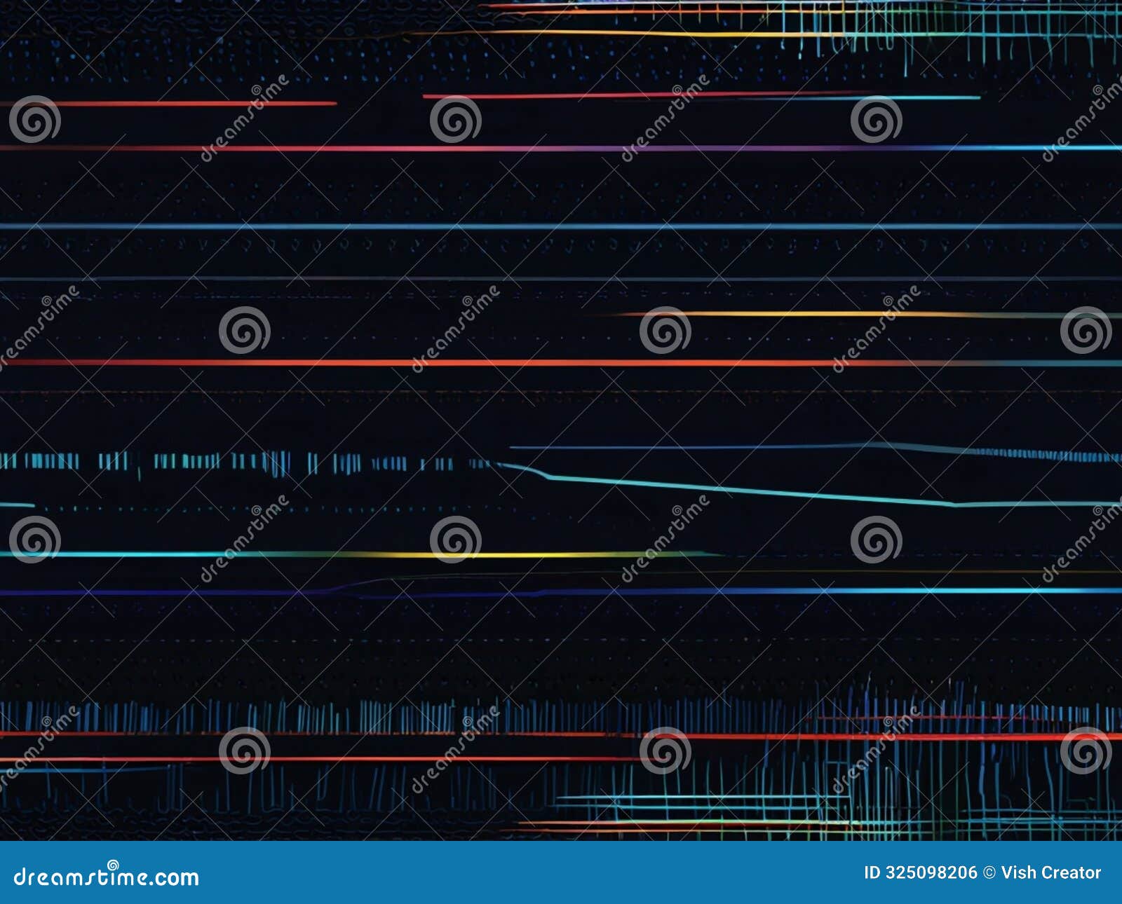 Technology or Medical Shape Patterns Ai Generated Stock Illustration ...