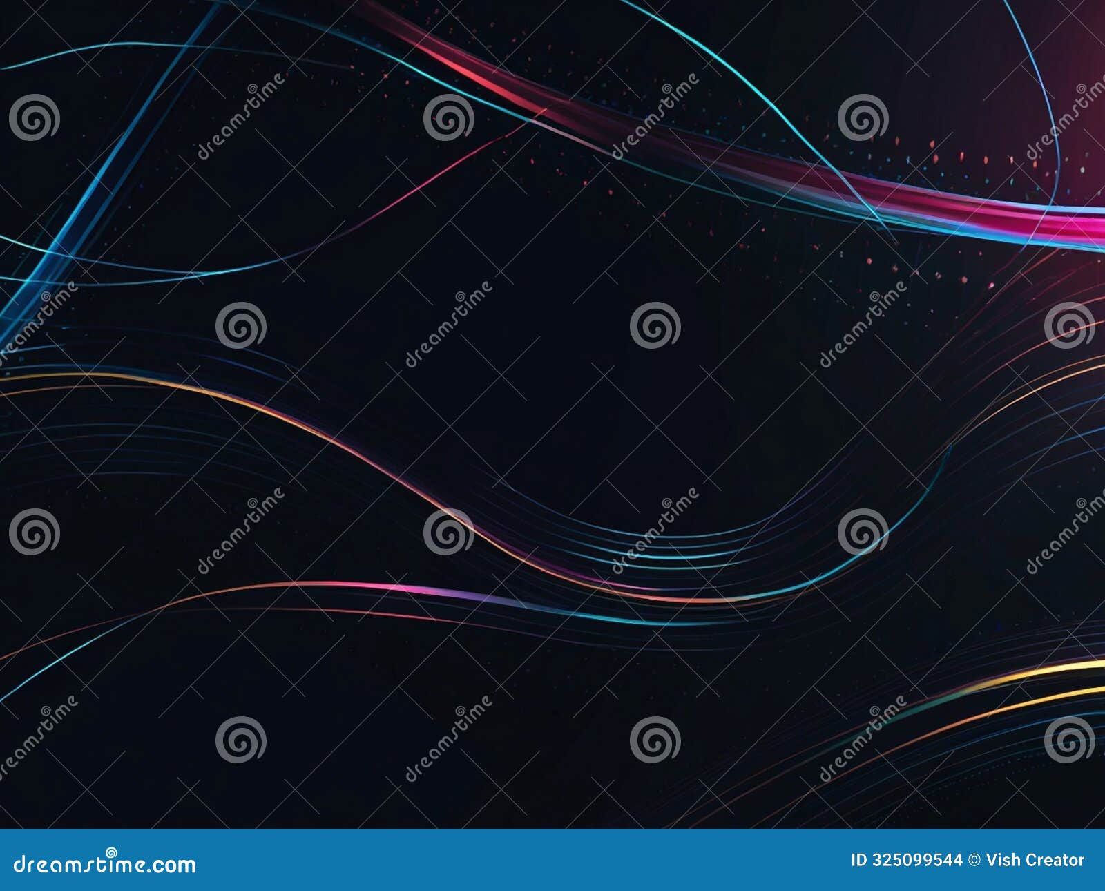 Technology or Medical Shape Patterns Ai Generated Stock Illustration ...