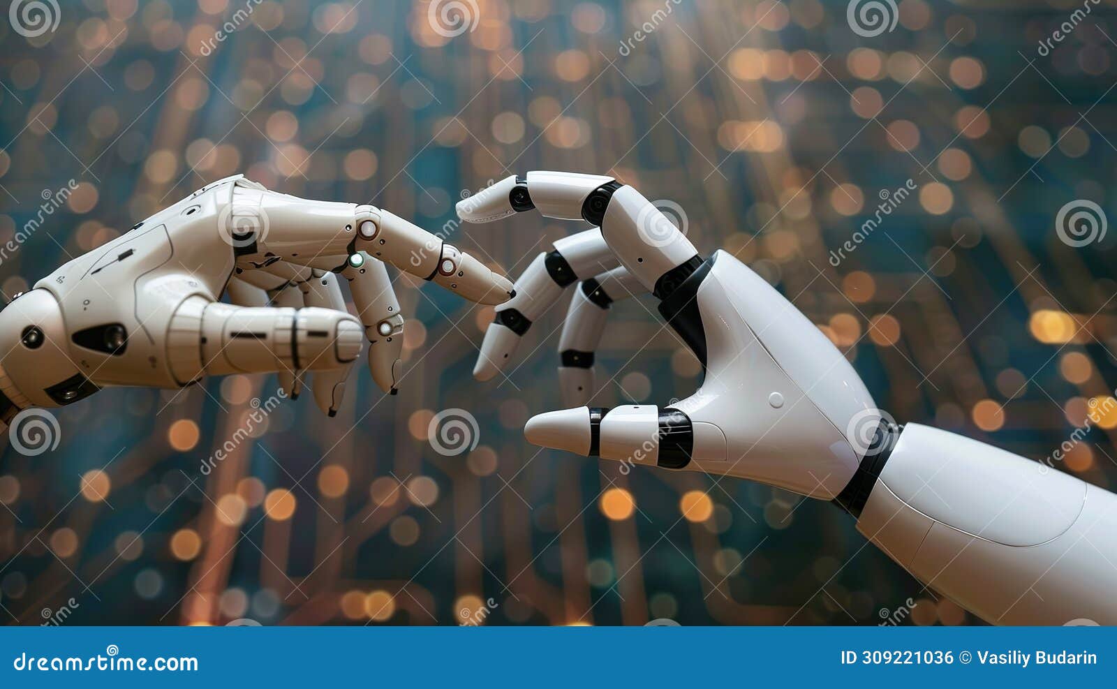 Technology Meets Humanity Background. AI, Machine Learning, Big Data ...