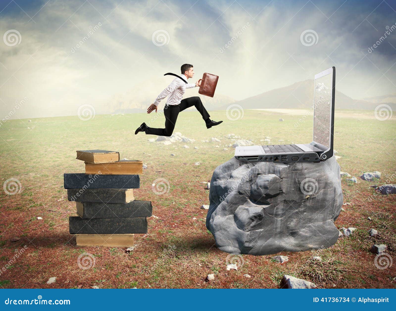 Technology migration stock photo. Image of step, business - 41736734