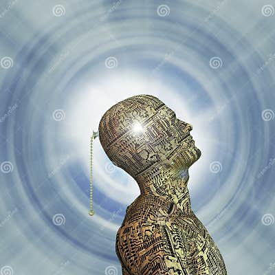 Technology Mind stock illustration. Illustration of design - 11182955