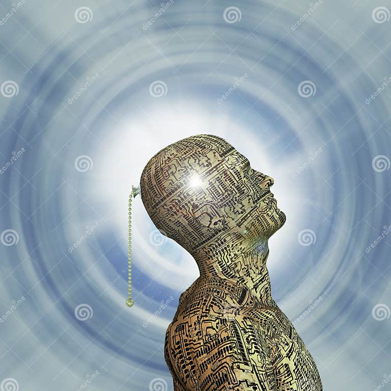 Technology Mind stock illustration. Illustration of design - 11182955