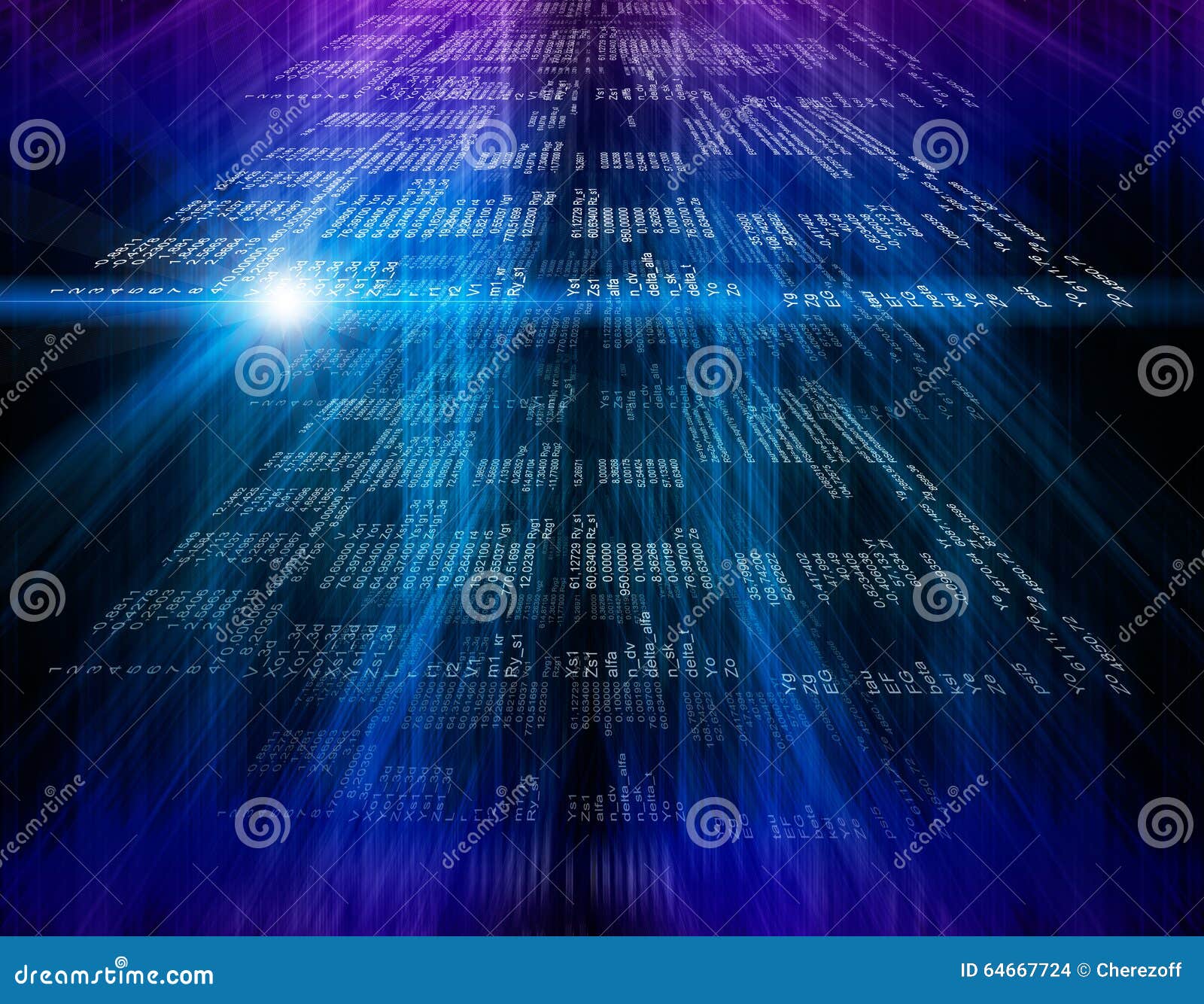 Technology modern screen stock illustration. Illustration of decoration ...