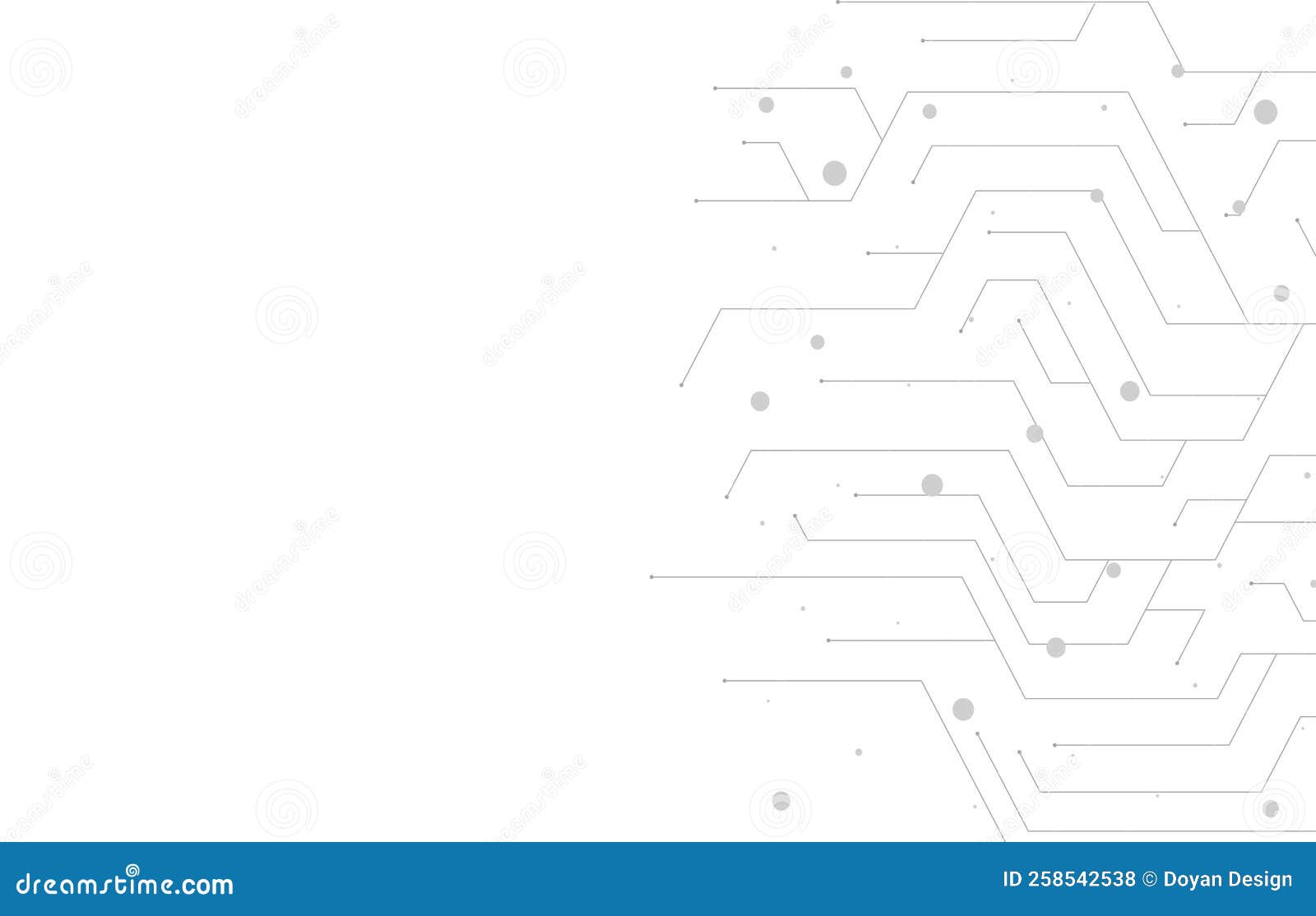 Technology Modern White Background Template Design Vector Illustration ...
