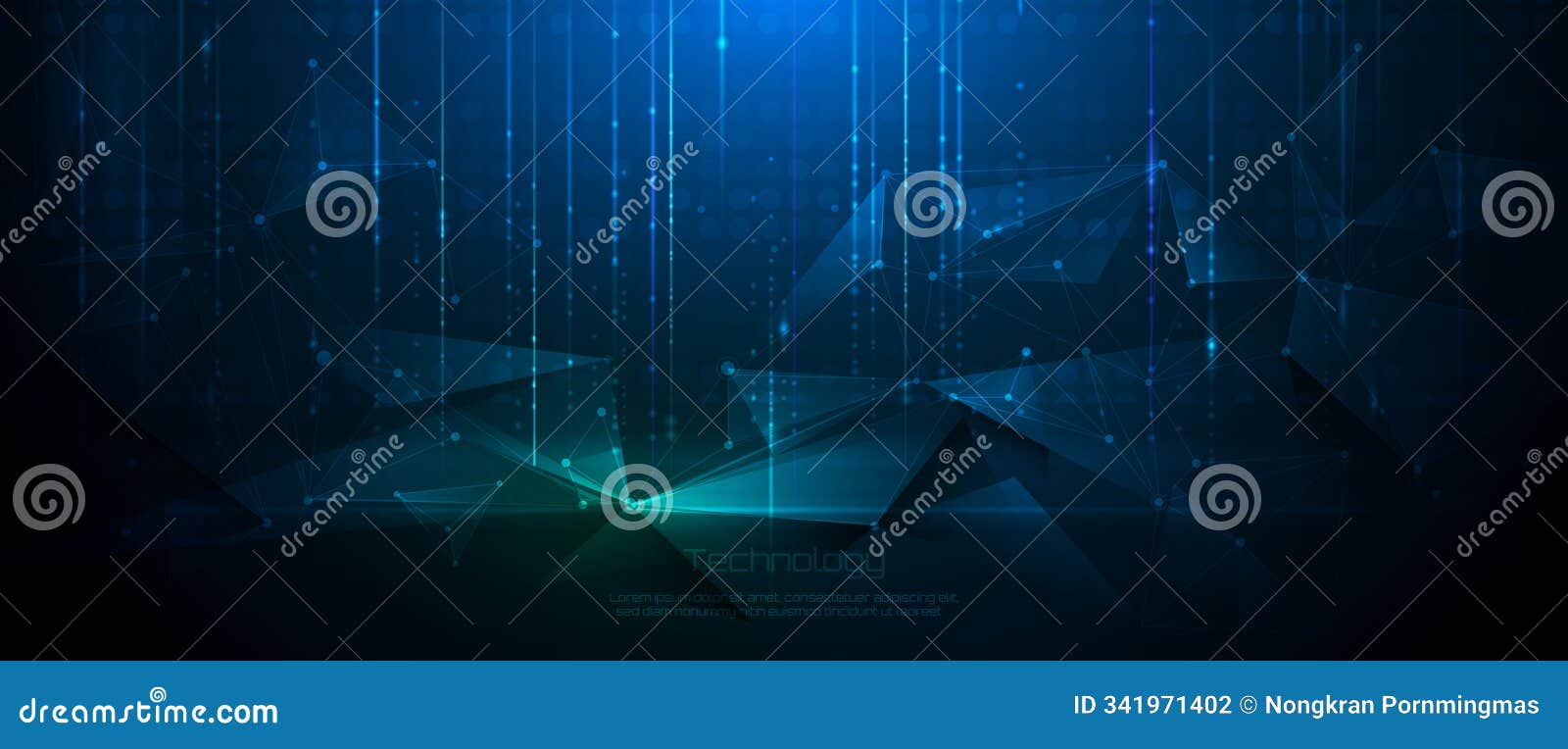 Vector Digital Datum, Molecule Background. Big Data, Hi Tech Technology ...