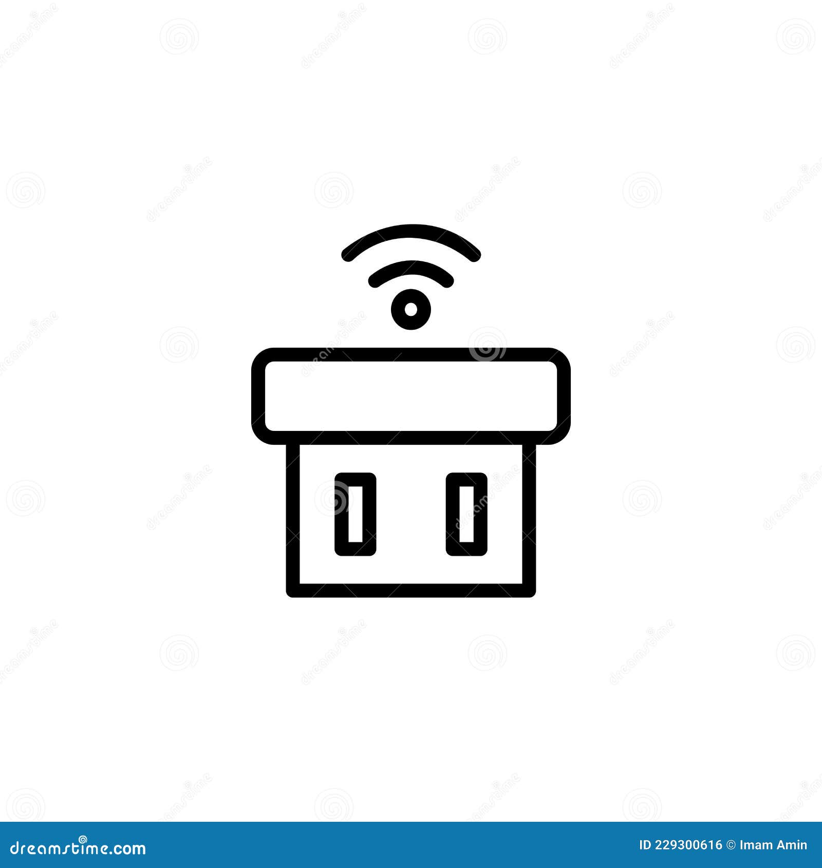 Usb Dongle Technology Monoline Symbol Icon Logo for Graphic Design, UI ...