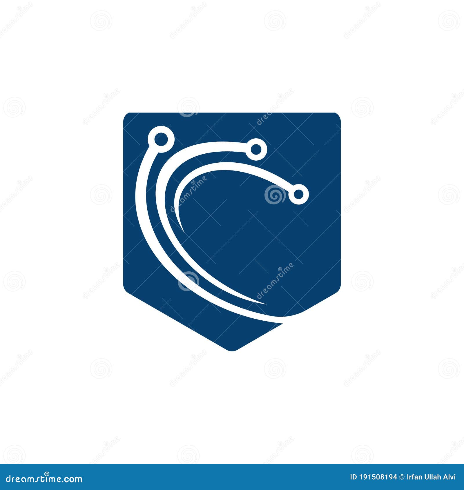 Abstract Technology Vector Logo Design. Stock Vector - Illustration of ...