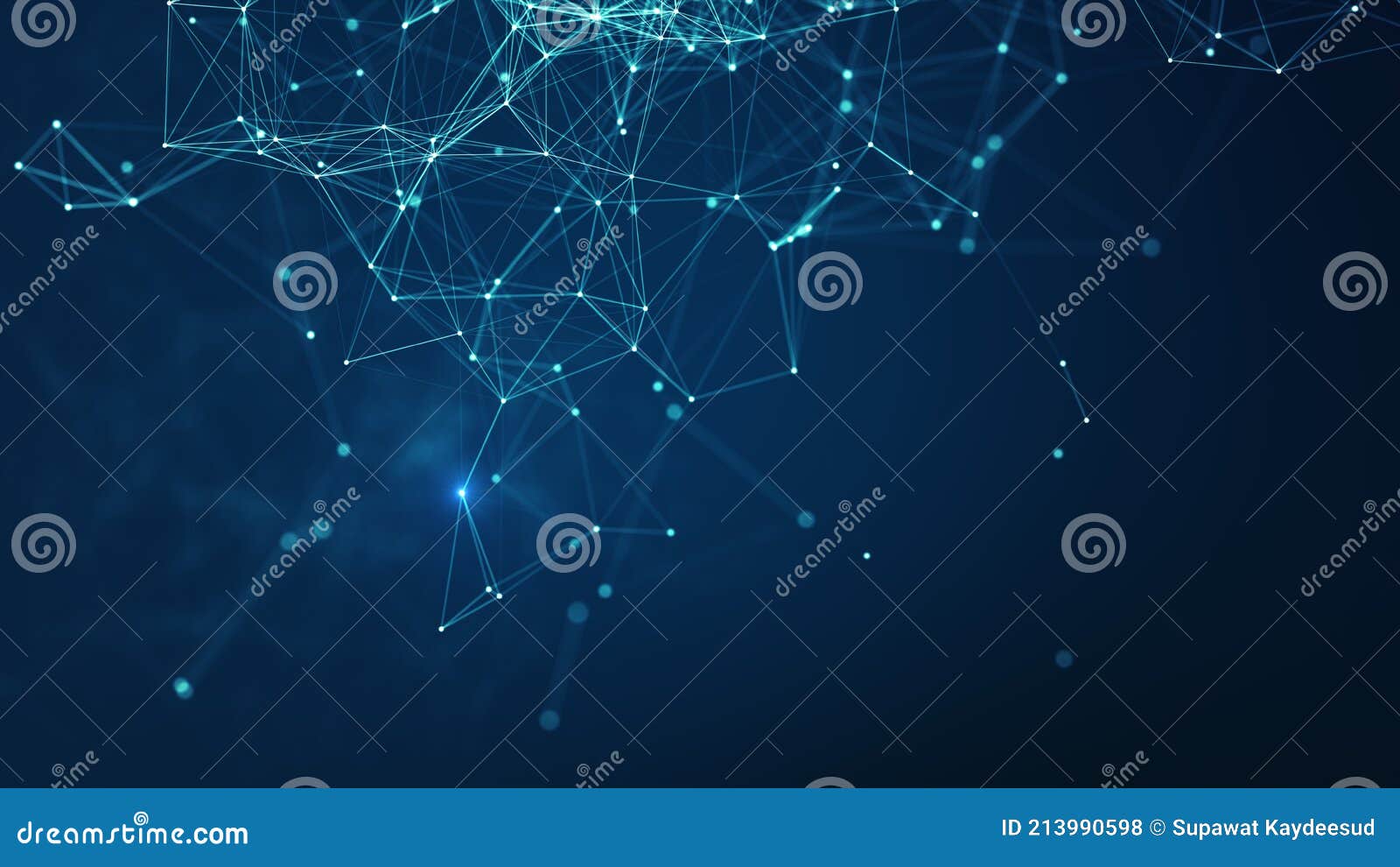 Technology Network Background Stock Illustration - Illustration of ...